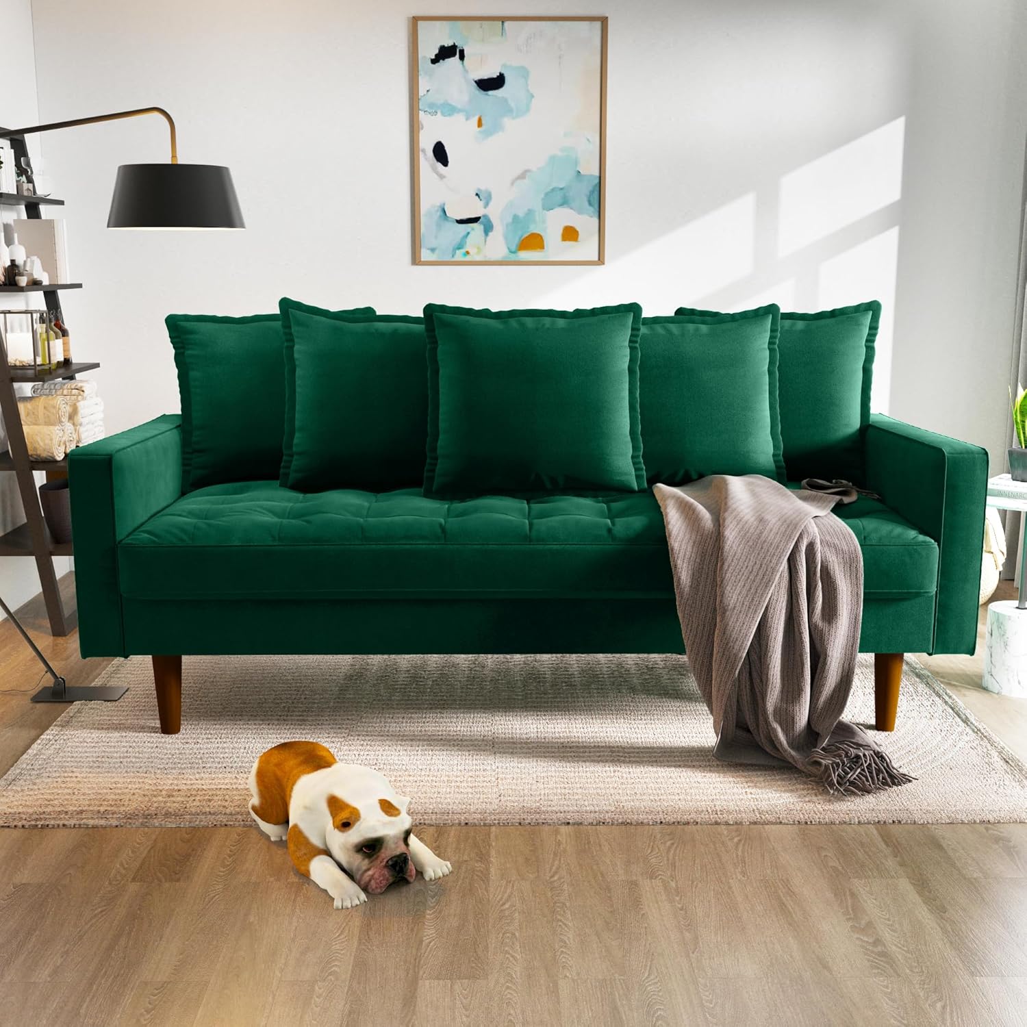 Amazon.com: SILKIR Couches for Living Room 70 Inch Small Couch for ...