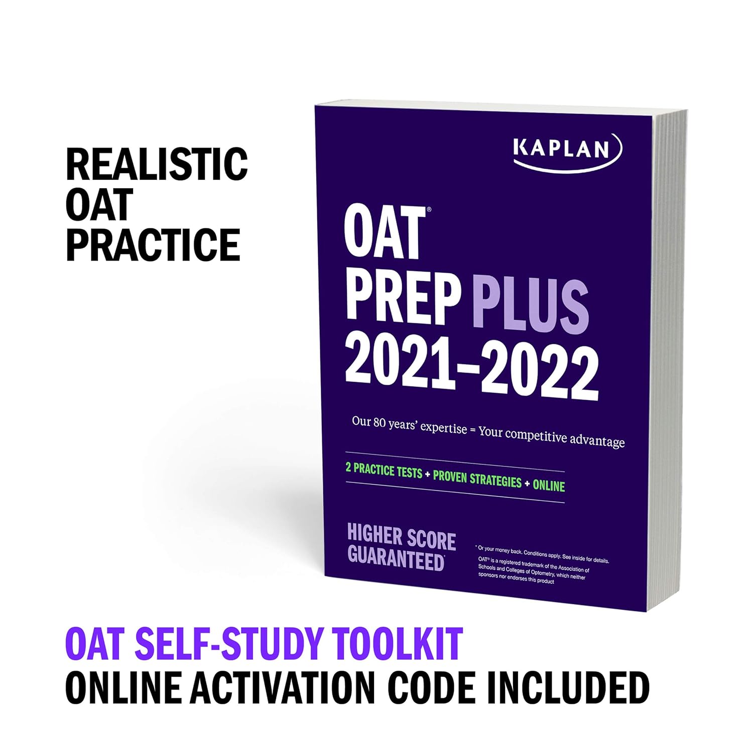 OAT Self-Study Toolkit 2021–2022: OAT Prep Plus Book + 4 Practice Tests ...