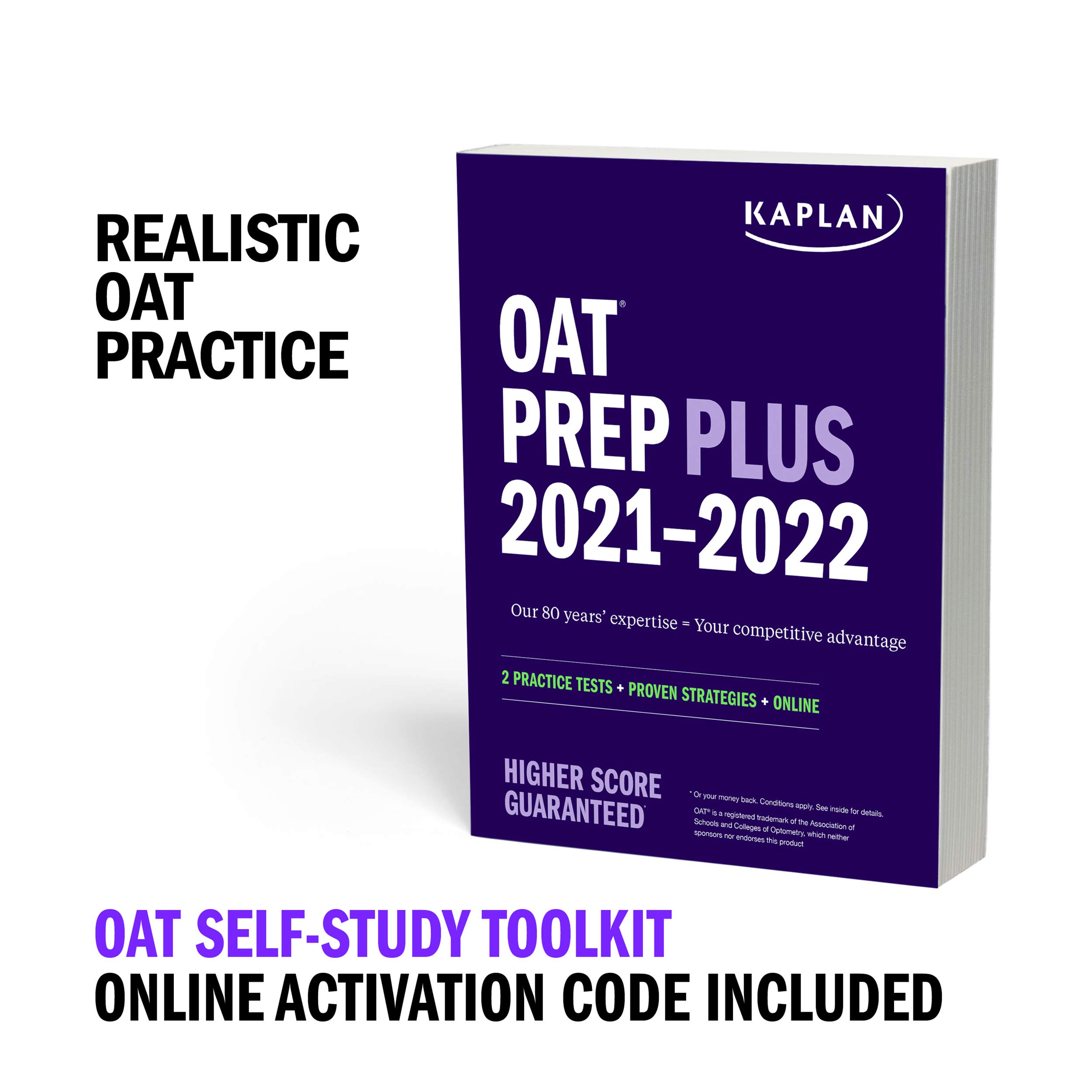 OAT Self-Study Toolkit 2021–2022: OAT Prep Plus Book + 4 Practice Tests ...