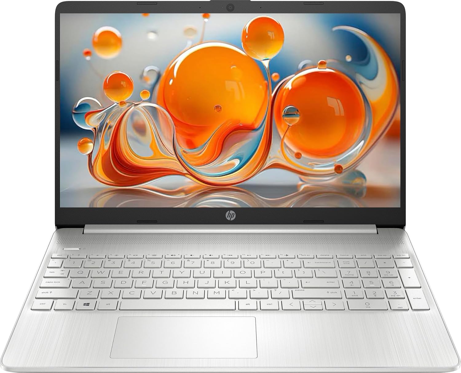 Amazon.com: HP 15 Professional Slim High-Performance Laptop in Silver ...