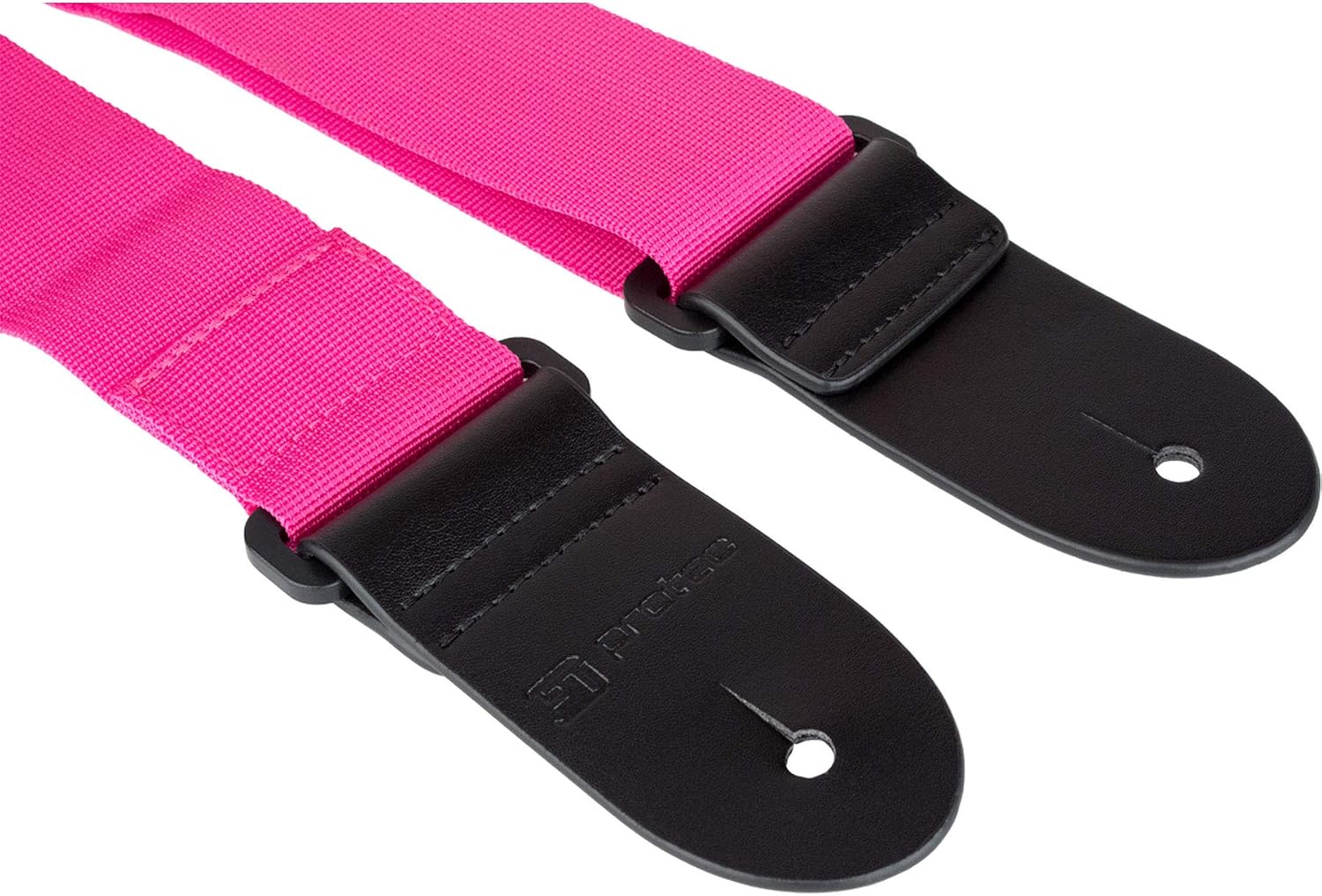 Protec POLYSTSB Guitar Strap with Cross and Pick Pocket – Strawberry ...