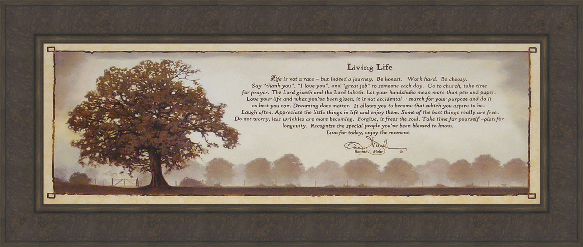 Living Life Tree With Frames