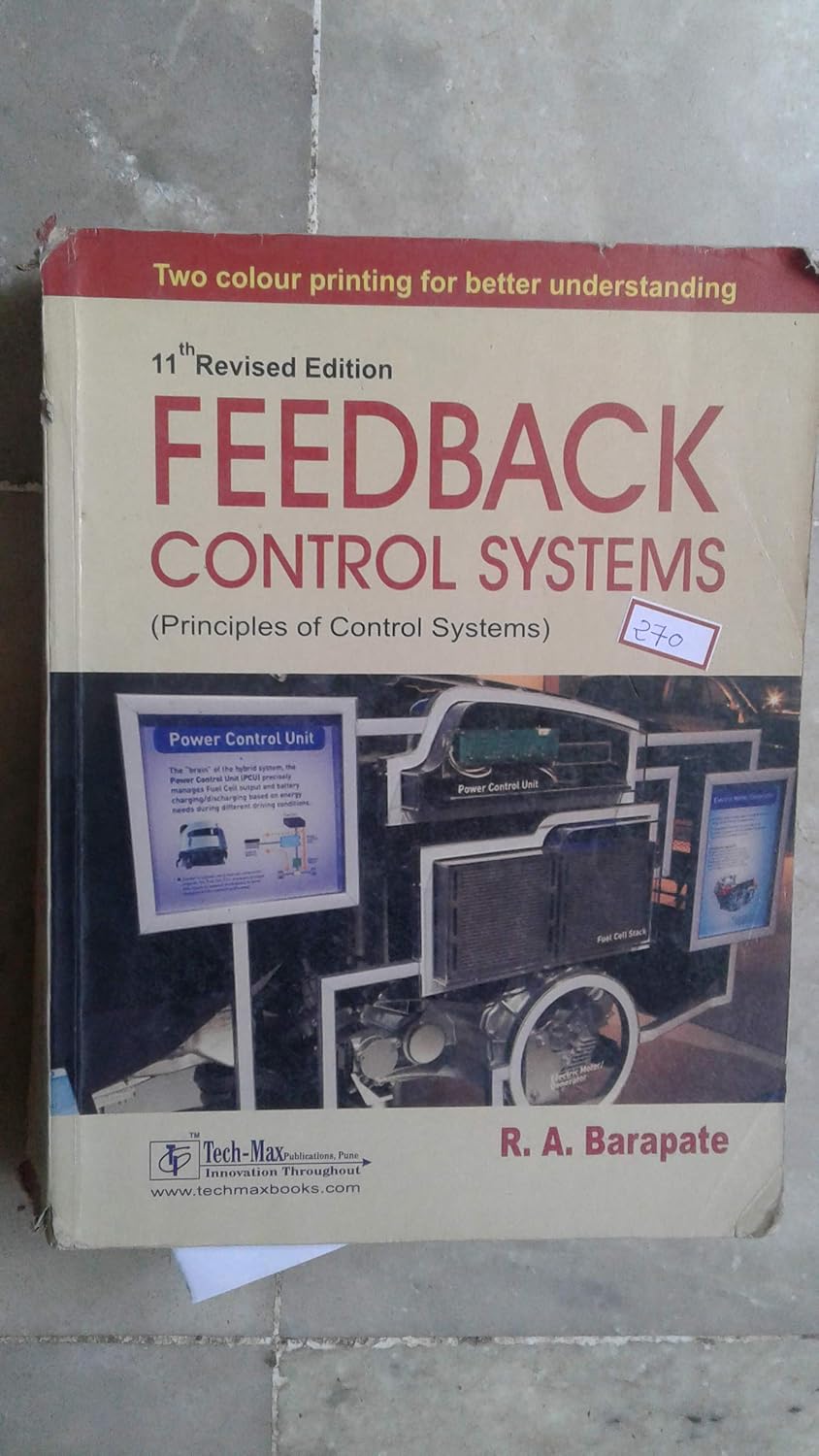 Amazon.in: Buy FEEDBACK CONTROL SYSTEMS 2008 [Paperback] R.A.BARAPATE ...