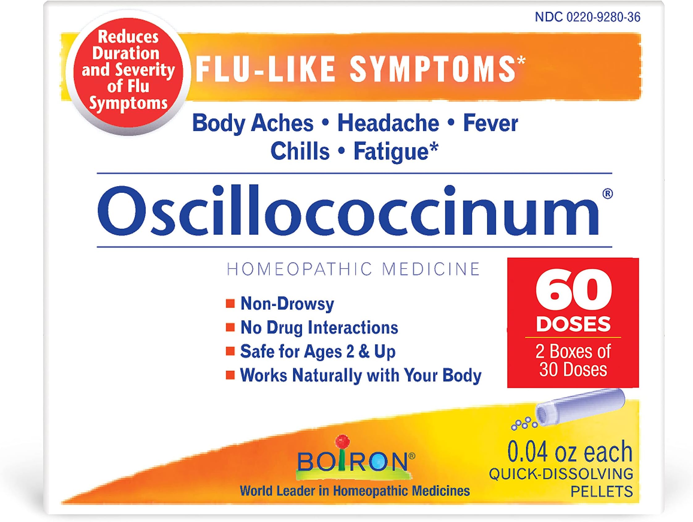 Amazon.com: Oscillococcinum Flu like Symptom : Health & Household