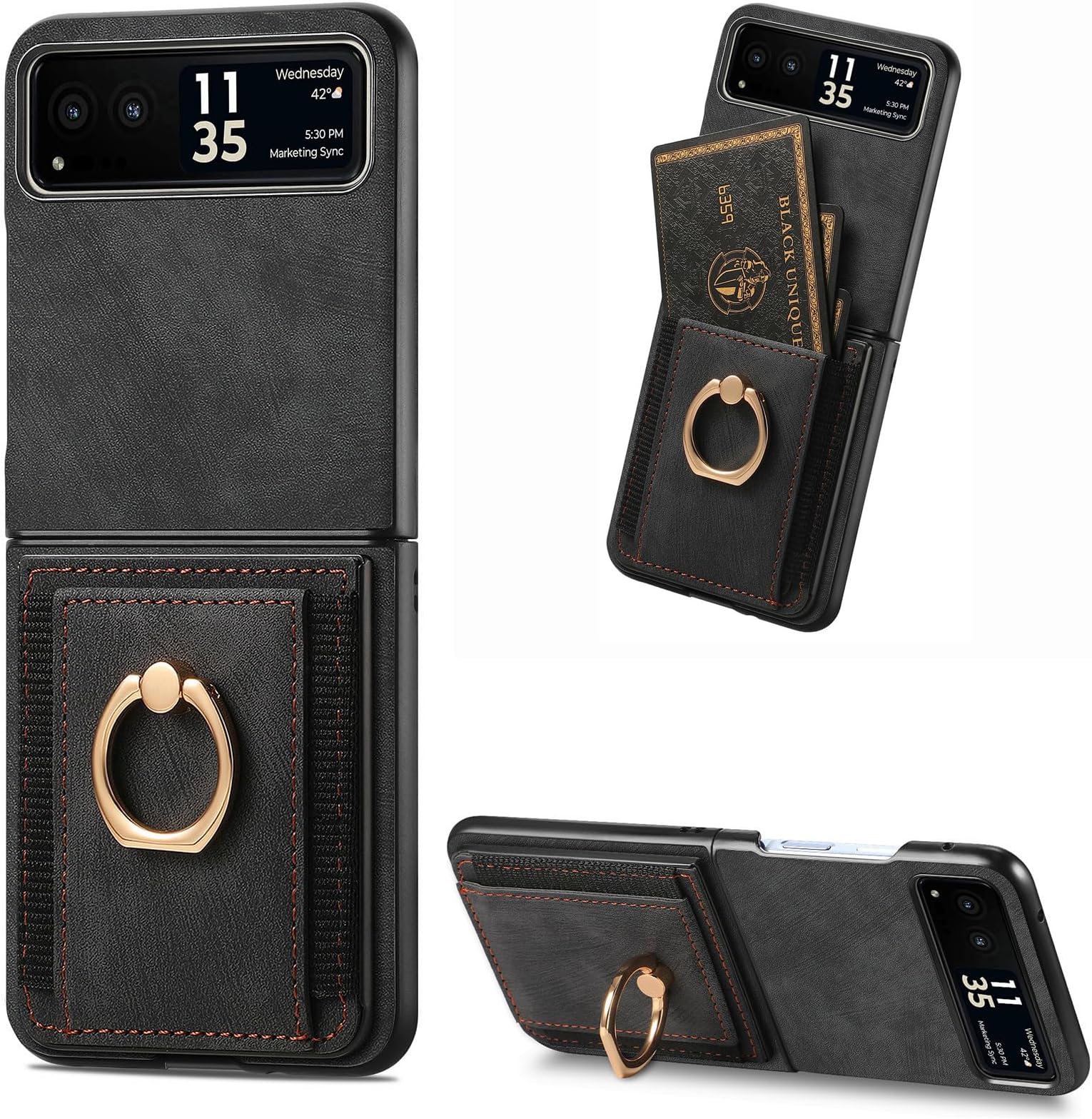 Amazon.com: Asuwish Compatible with Motorola Razr 2023 Case [Not fit Razr Plus 2023], Card Slot ...