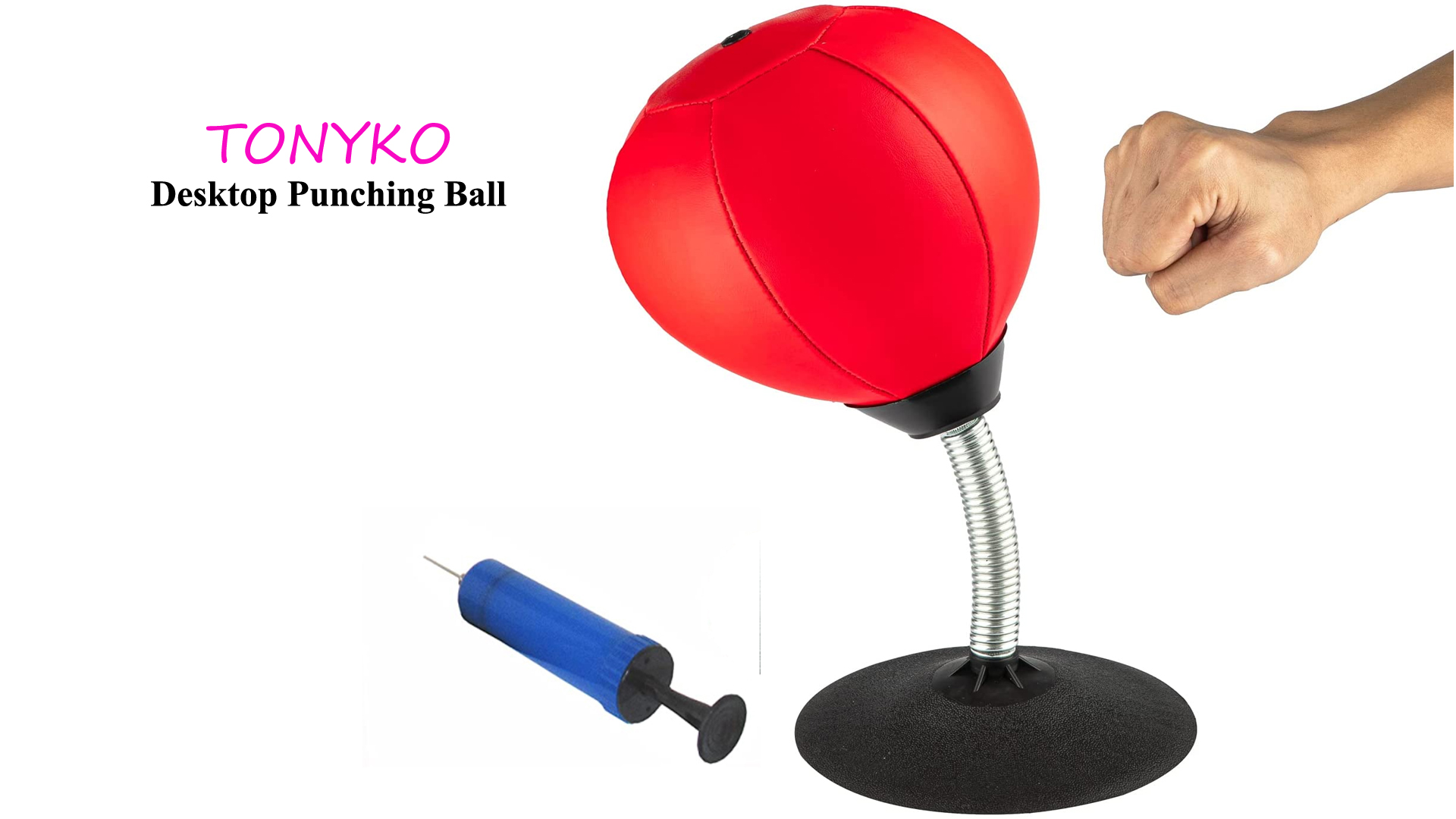 Watch Tonyko Stress Relief Desktop Punching Bag Boxing Ball on Amazon Live
