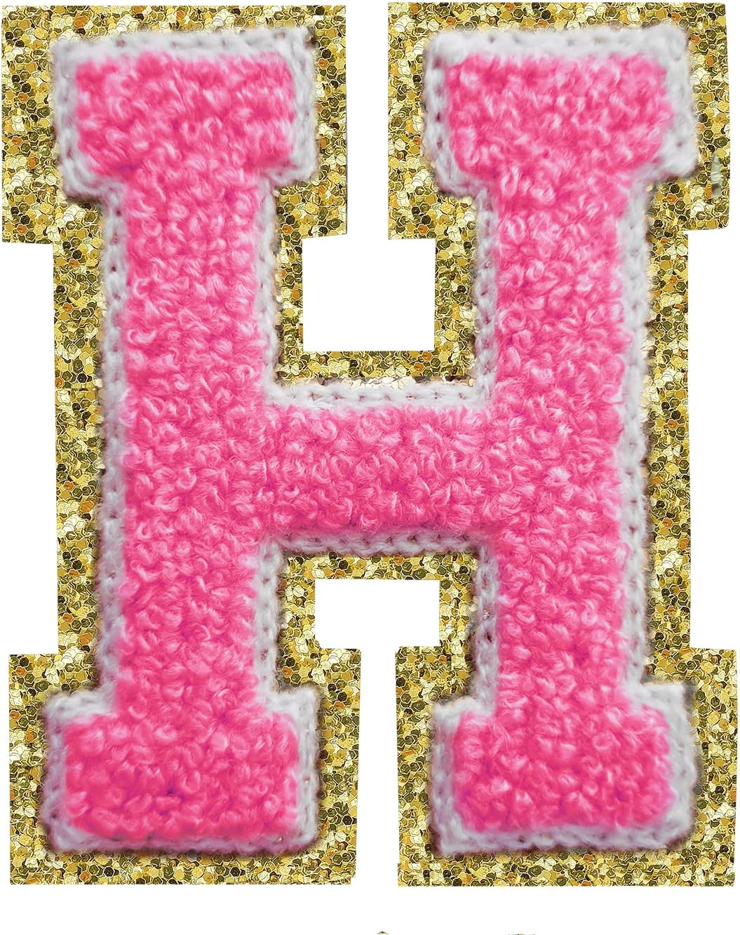 Amazon.com: Letter Patches Iron on 3Pcs Chenille Letters for Jackets ...