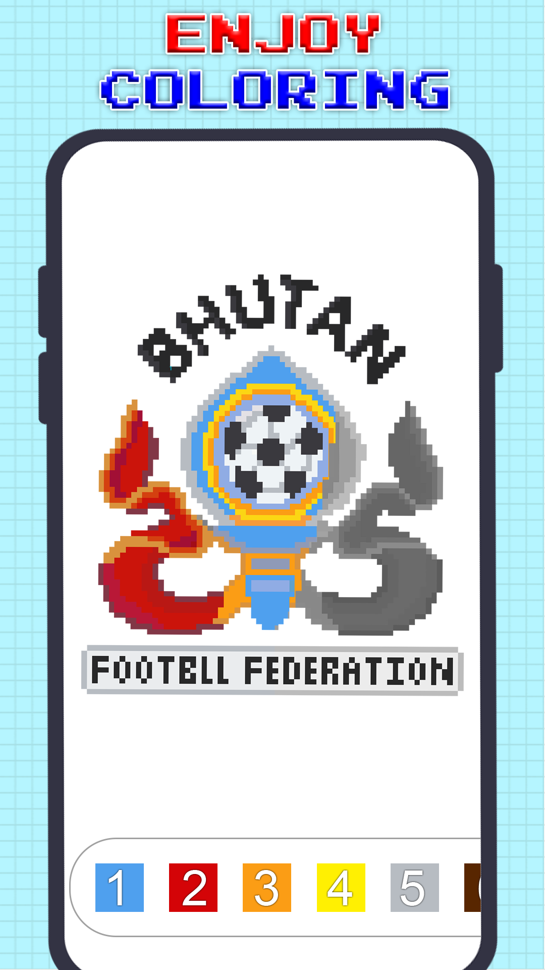 Football Logo Pixel Art - App on Amazon Appstore