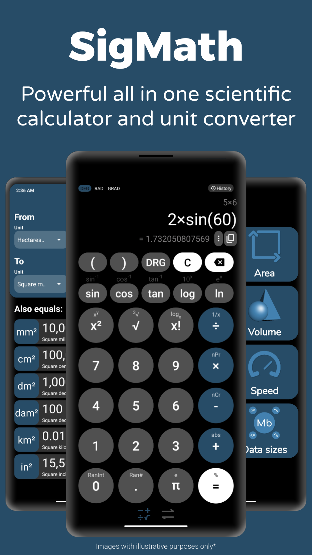 SigMath: scientific calculator and unit converter-Amazonアプリストアのアプリ