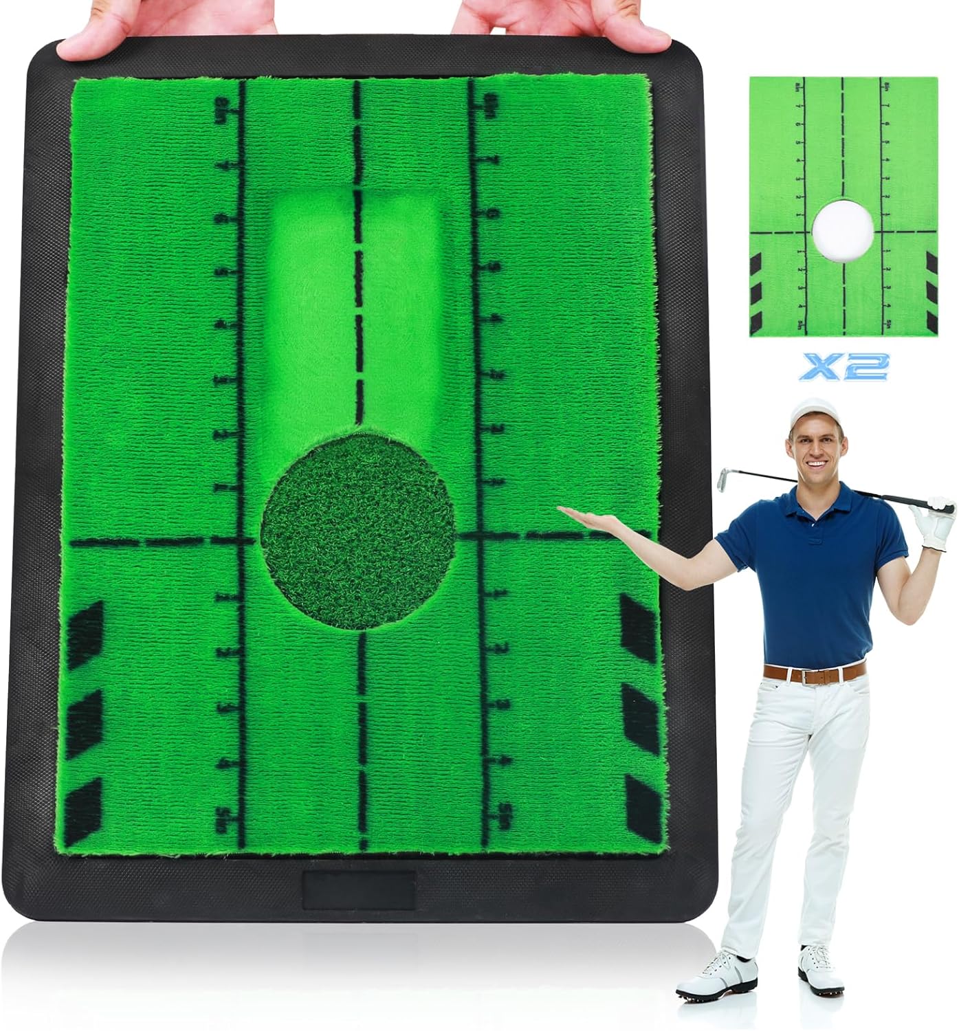 Amazon.com : ARMSET Golf Mat 16"x12"| Exclusive-Certified Golf Hitting ...