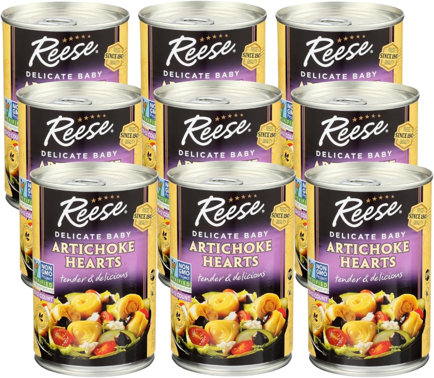 Amazon.com : Reese Delicate Baby Artichoke Hearts, 14-Ounces (Pack of ...