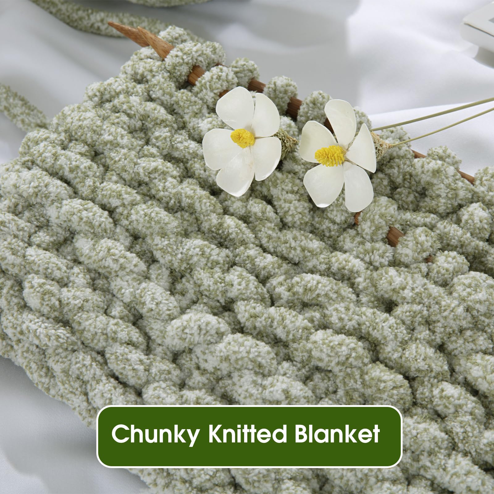 Snapklik.com : Hombys 8 Pack Multi Colored Plush Chunky Yarn, Bulky ...