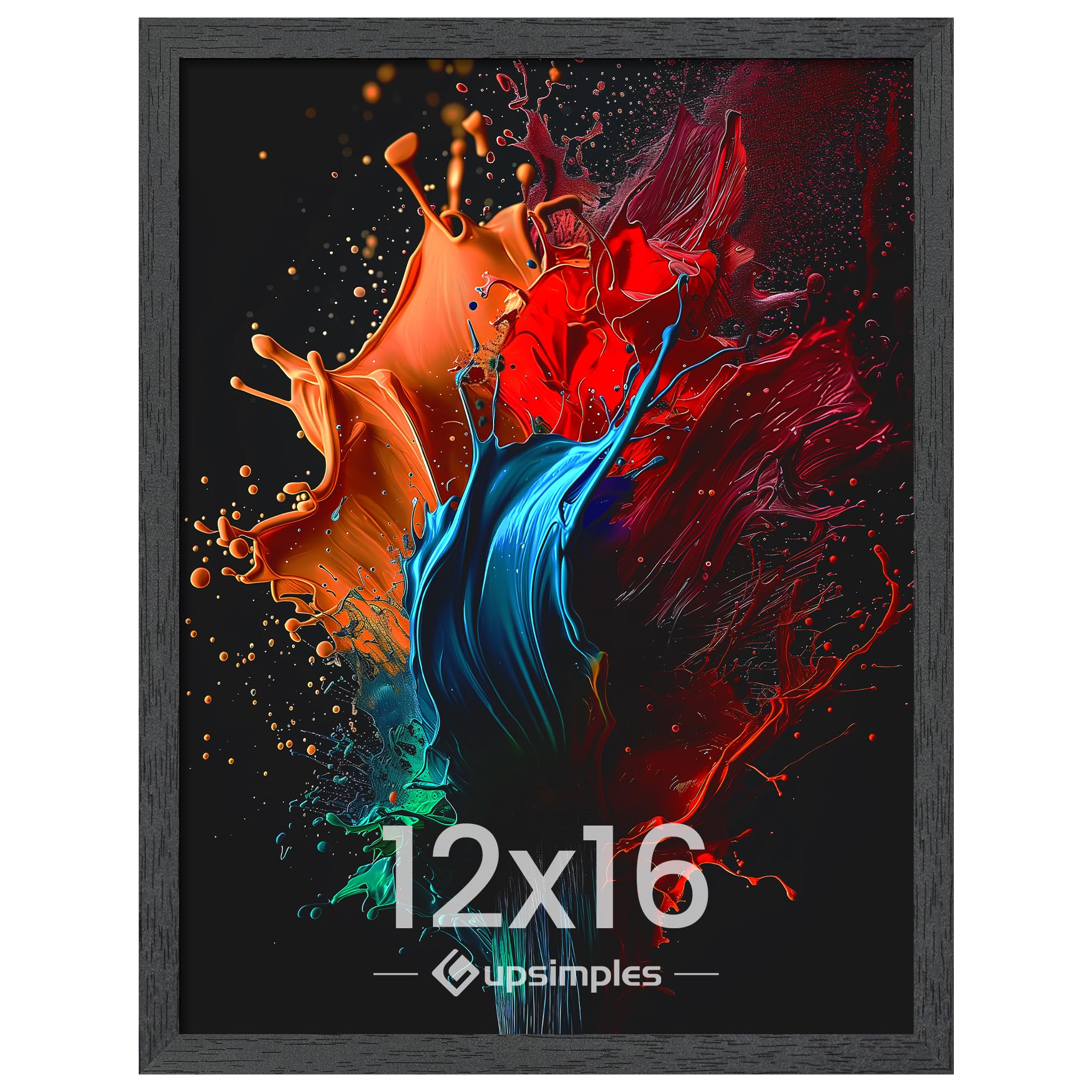 Snapklik.com : Upsimples 12x16 Picture Frame, Wall Gallery Photo Frames