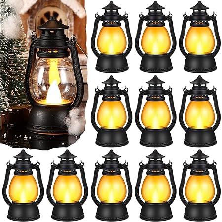 Amazon.com: BANBERRY DESIGNS Lantern String Lights - Small Black ...