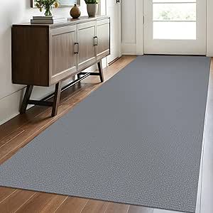 Amazon.com: EARTHALL Washable Runner Rug 3x8 Ft Non Slip Runners for Hallways Wide Cotton Rubber ...