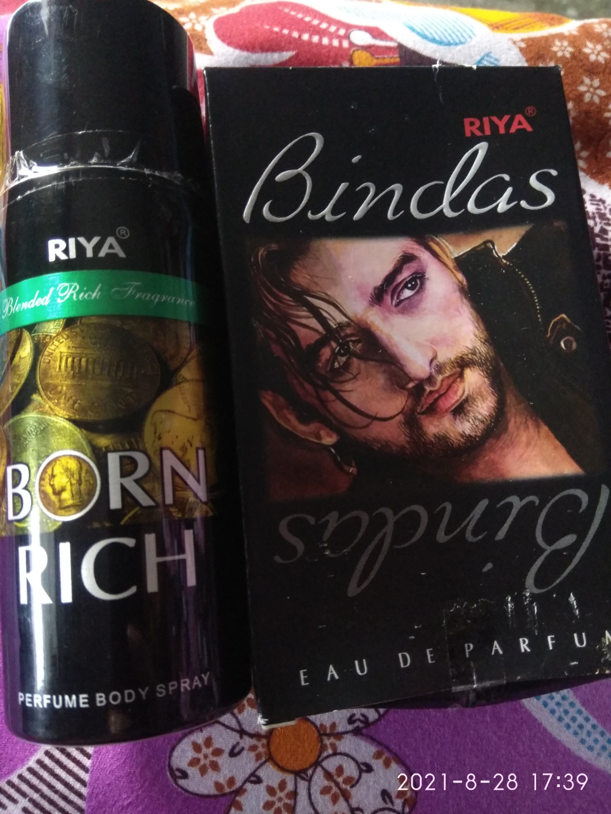 Buy Riya Bindas Apparel Perfume (100ml) and Riya Bindas Mania Deodorant ...
