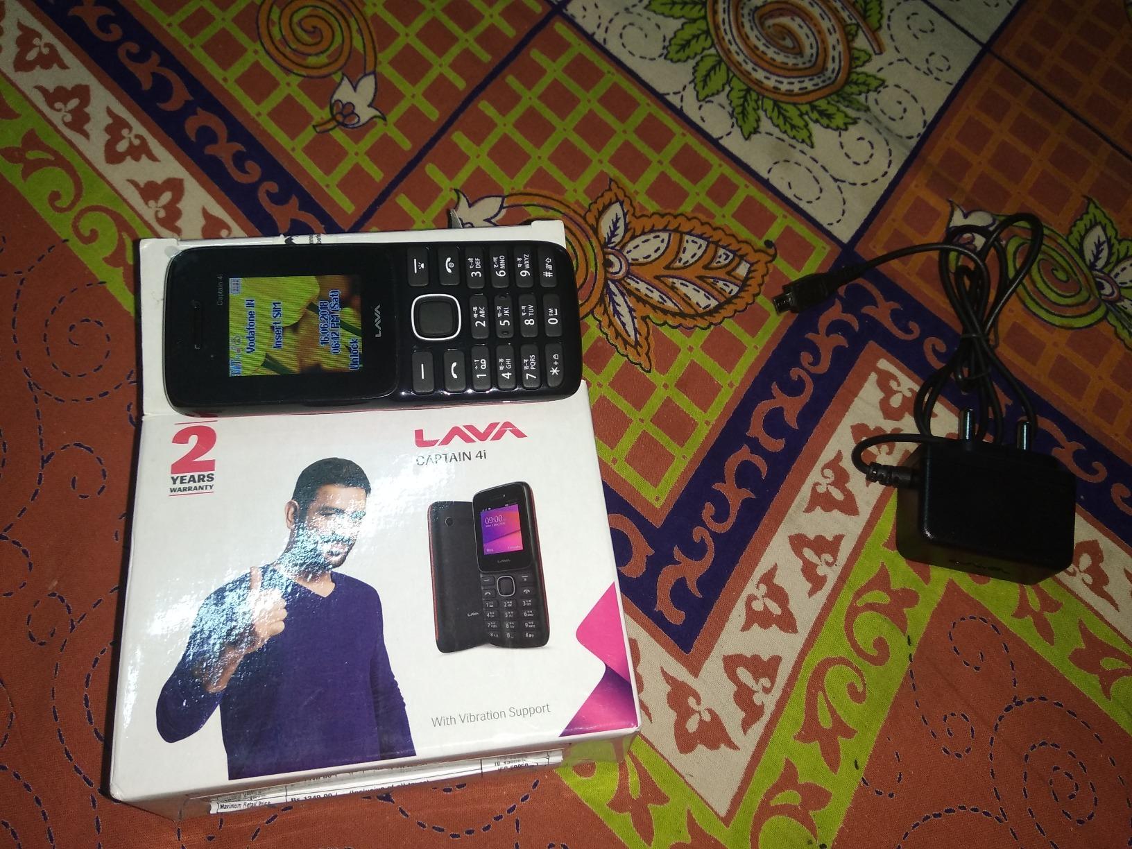 Lava Captain 4i (Black-Red) : Amazon.in: Electronics