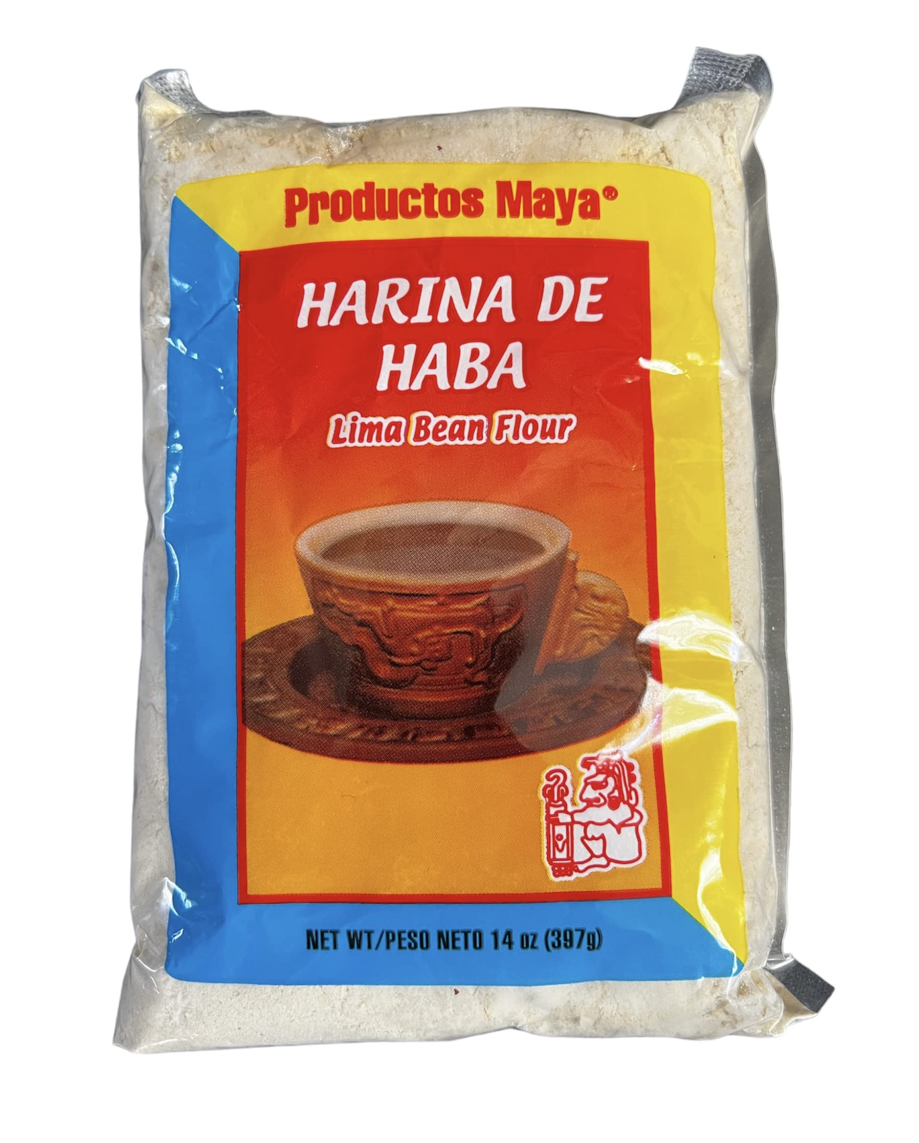 Amazon.com : Harina para atol de Haba Lima Bean Flour 14 onzas ...