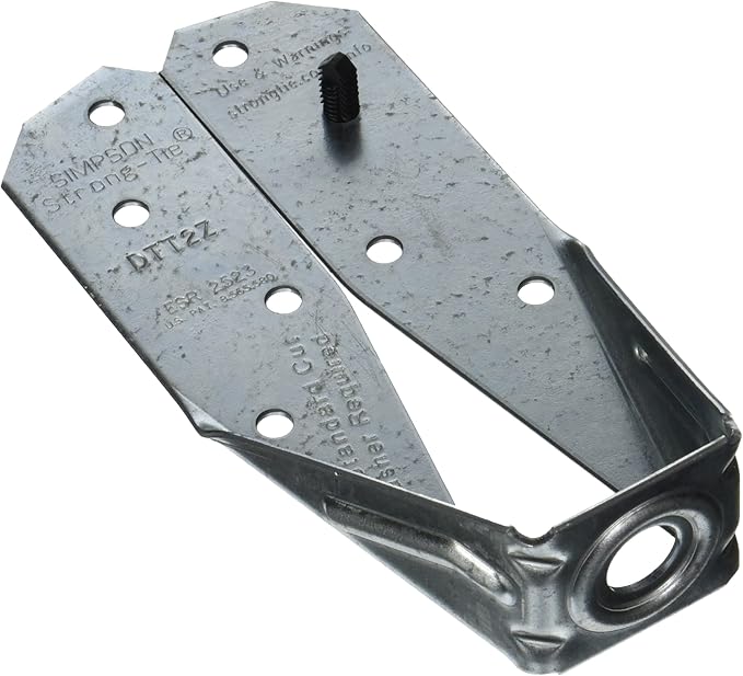 Simpson Strong Tie DTT2Z ZMAX Galvanized 14-Gauge 2X Deck Tension ...