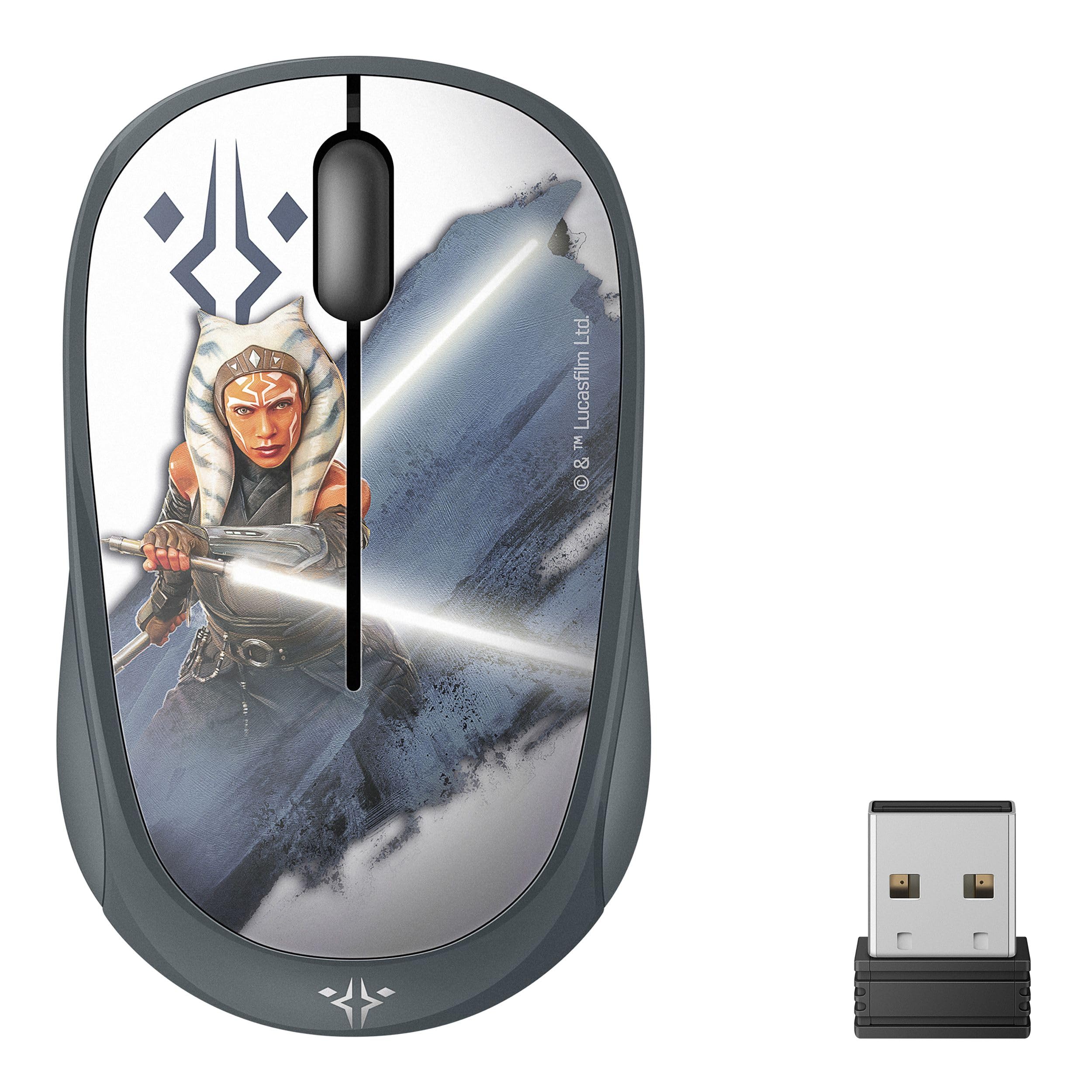 STEREN Mini Mouse inalámbrico 1 200 dpi Star Wars Modelo Ahsoka ...