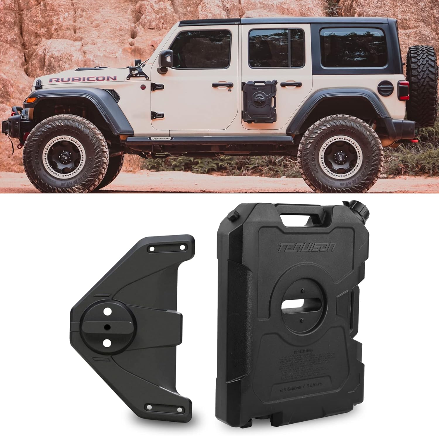 Portable Gasoline Container and Mount Set - 2.5 Nepal | Ubuy