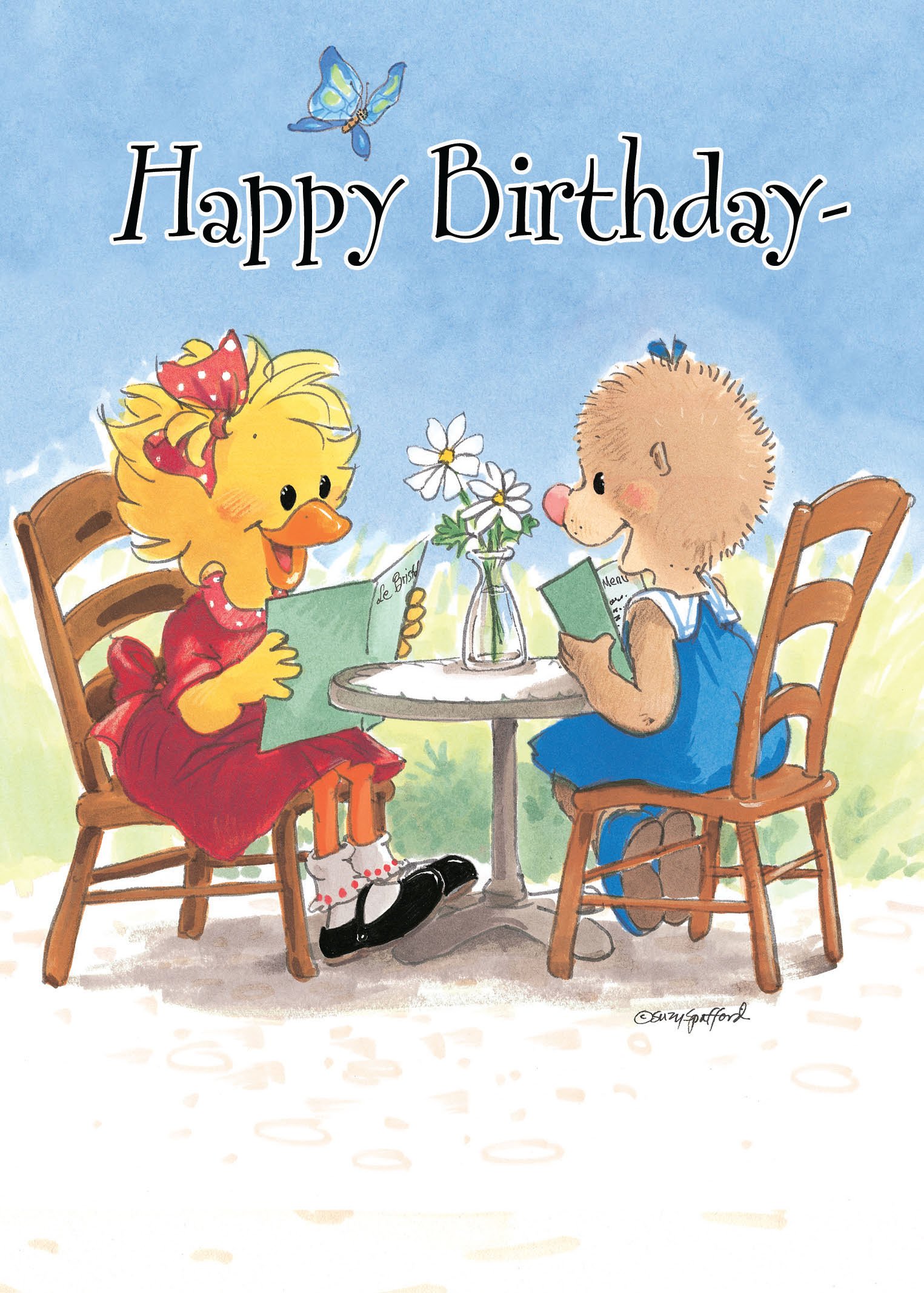 Suzy Zoo Birthday Cards