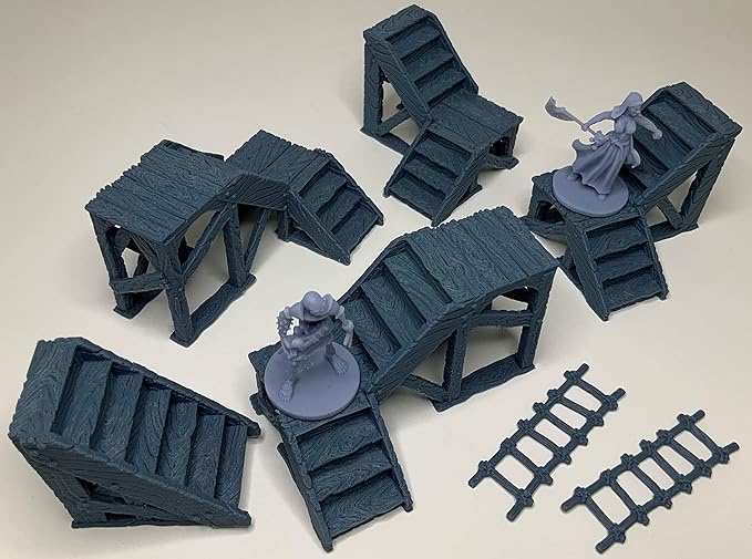 Amazon.com: HERO Creations - Stairs and Ladders - 1:28 - RPG - Dungeons ...