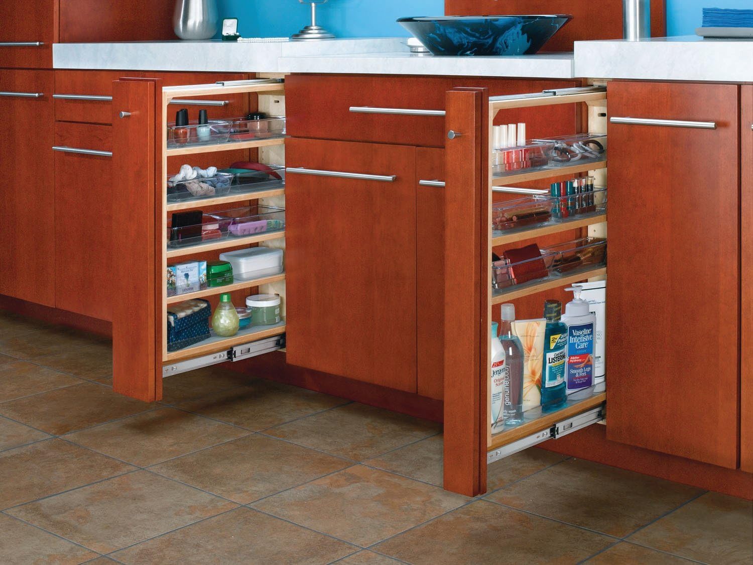 Amazon.com: Rev-A-Shelf 432-VF30-3 Vanity Filler - Wood - Maple-Natural ...