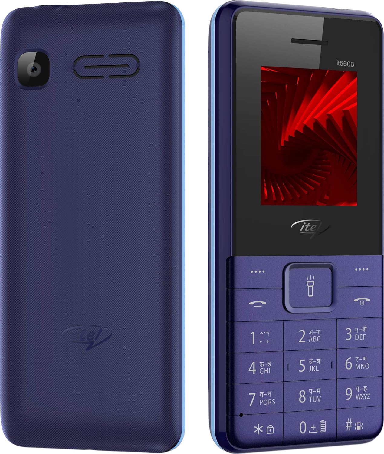 itel it5606-1.8 Inch Feature Phone (Dark Blue) : Amazon.in: Electronics