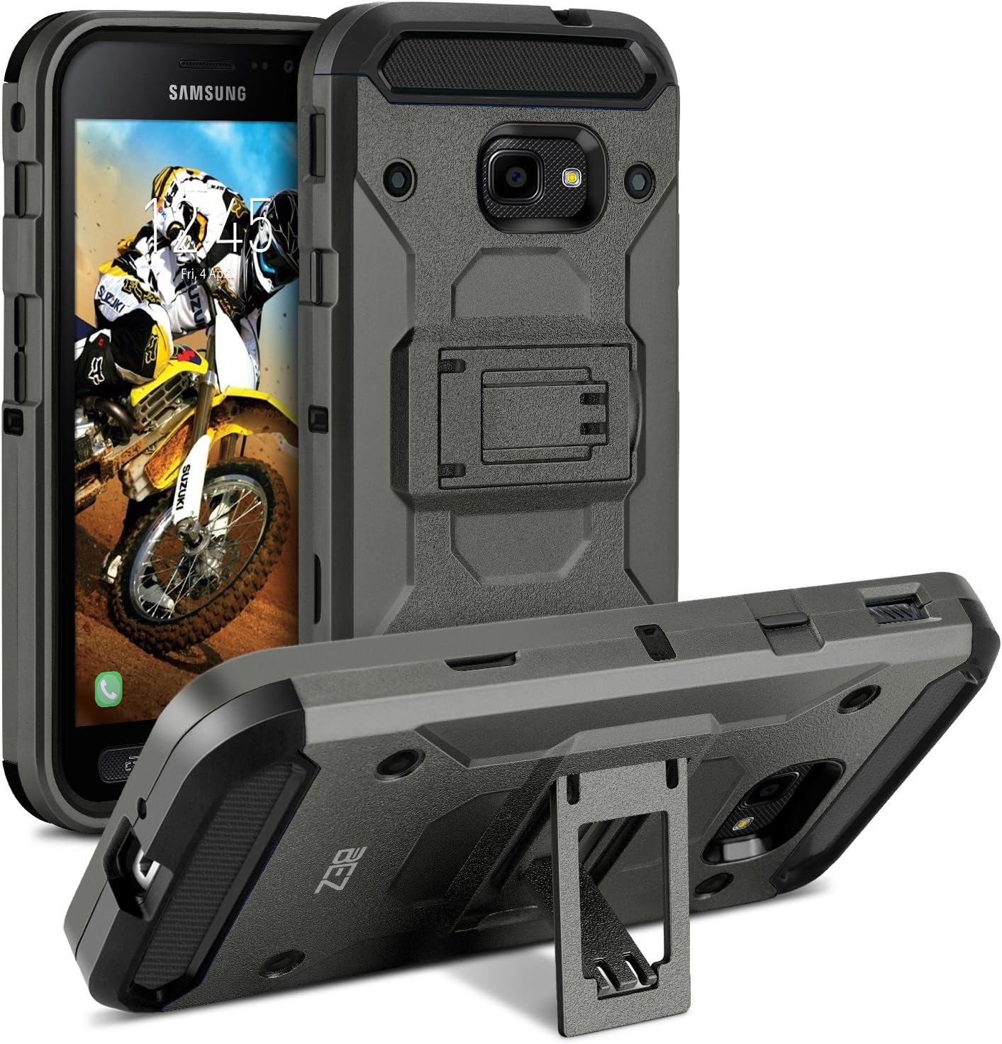 kwmobile Case Compatible with Samsung Galaxy Xcover 4 / 4S Case - Soft ...