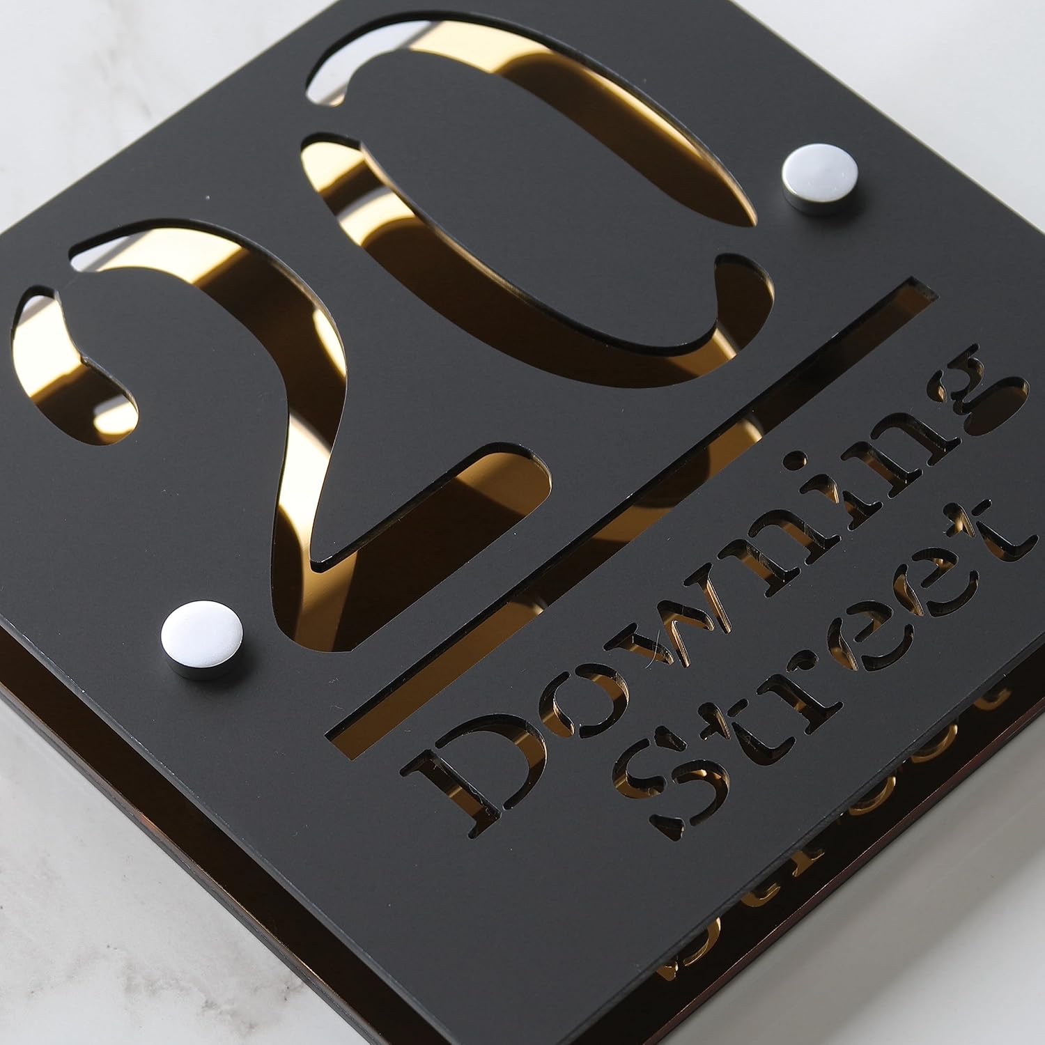 Limited Edition - Large Laser Cut House Signs 3D/4D Effect Door Number ...