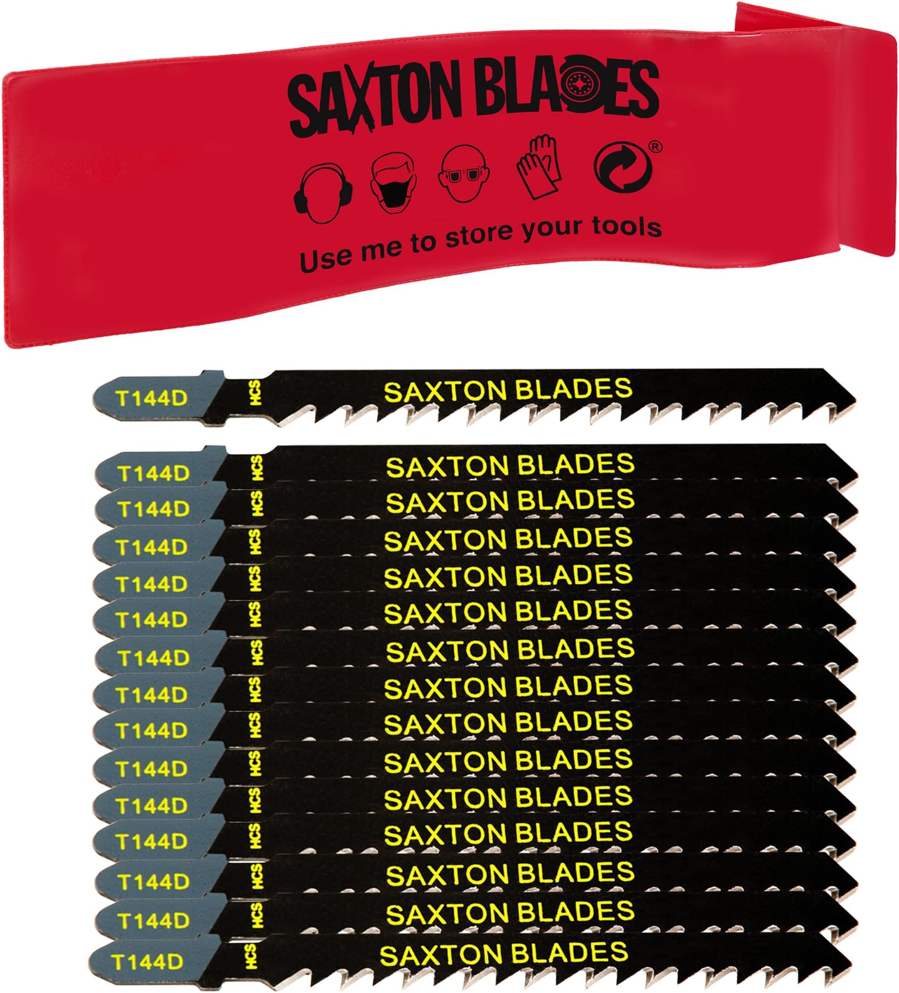 15 x Saxton Jigsaw blades Wood T144D fit Bosch, Dewalt, Hitachi, Makita ...