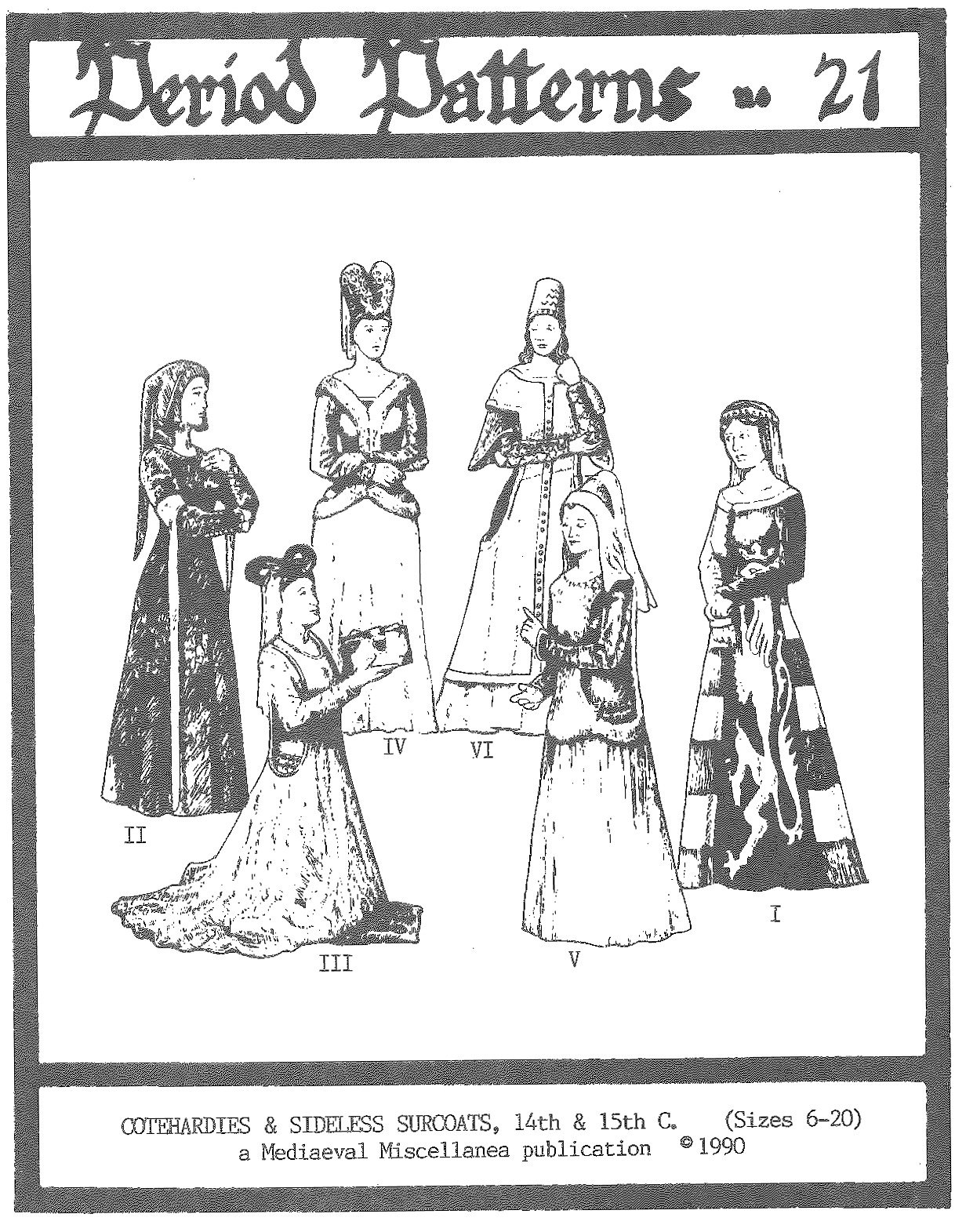 Mens Cotehardie Pattern