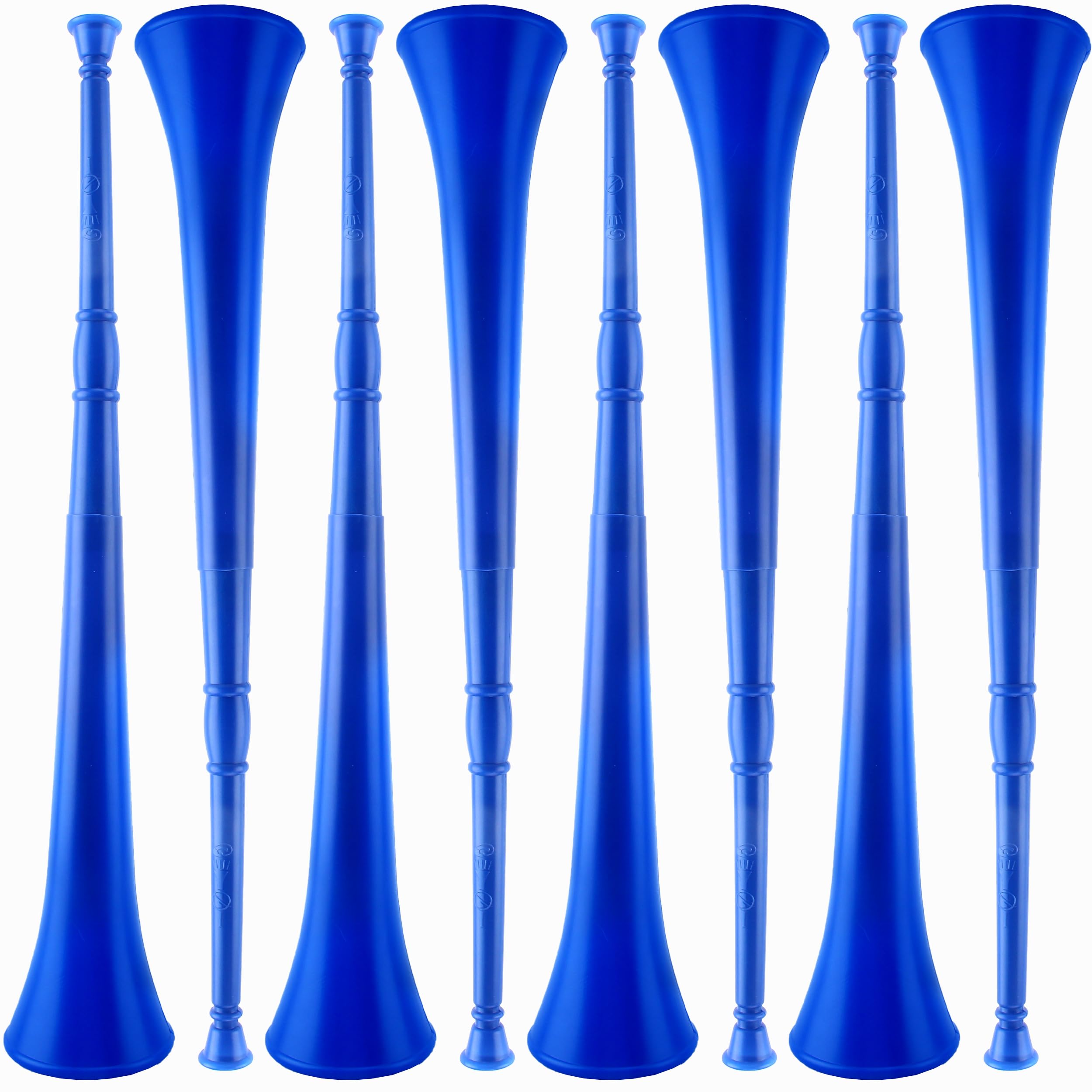 Snapklik.com : 8 Pcs 24 Inch Collapsible Stadium Horn Plastic Blow Horn ...