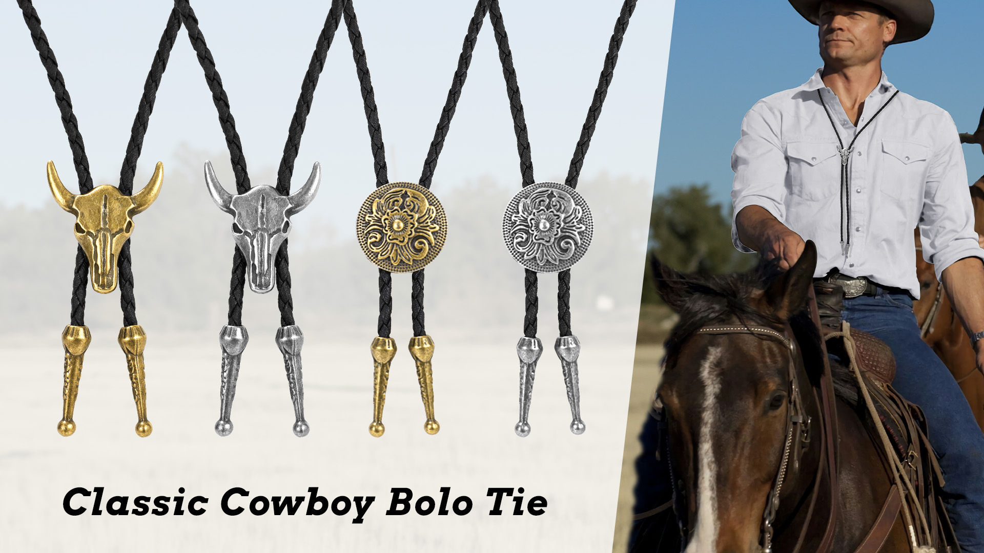 Western Bolo Ties Western Gold Bolo Ties | Western Texas Ranger | Tie