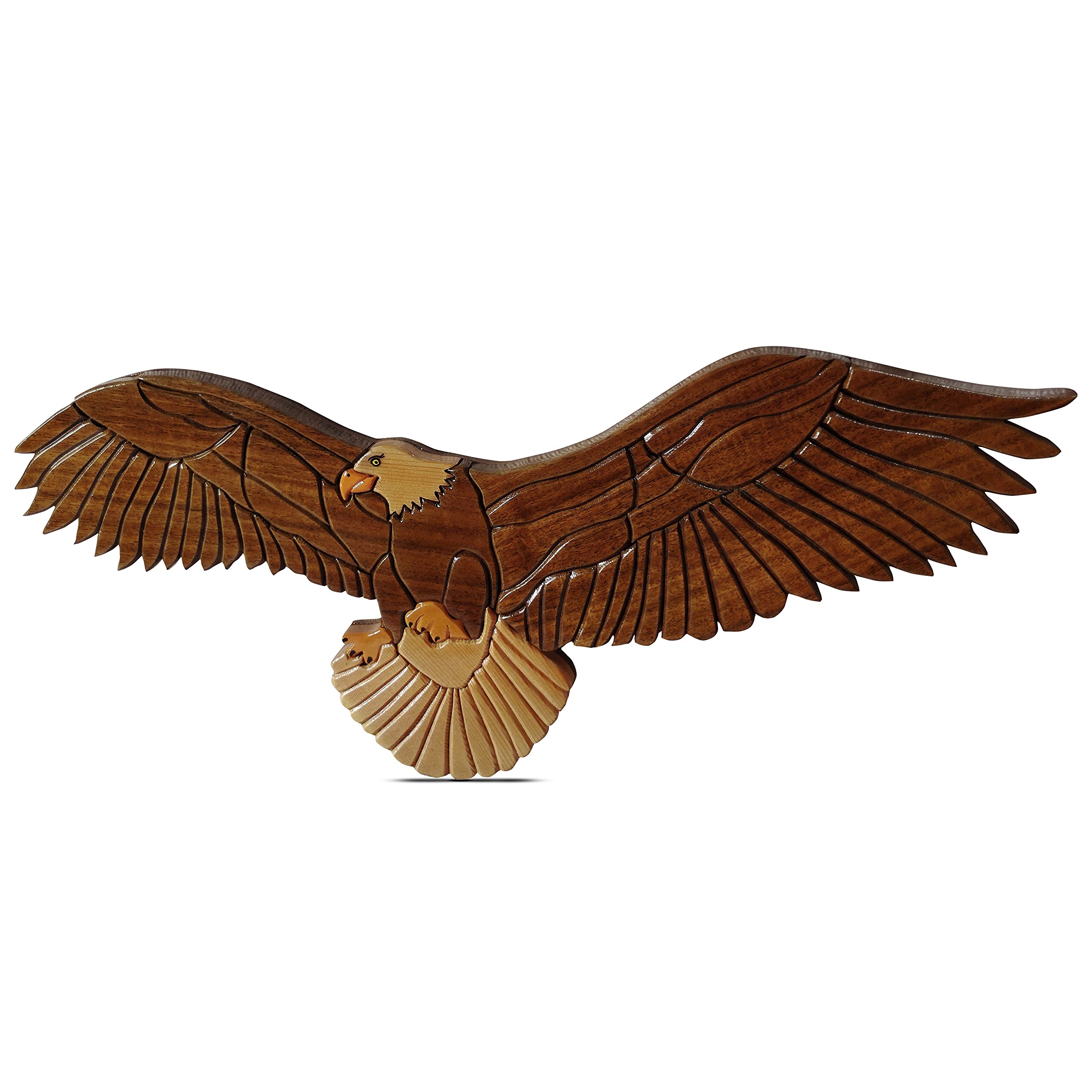 Wood Eagle Wing Pattern