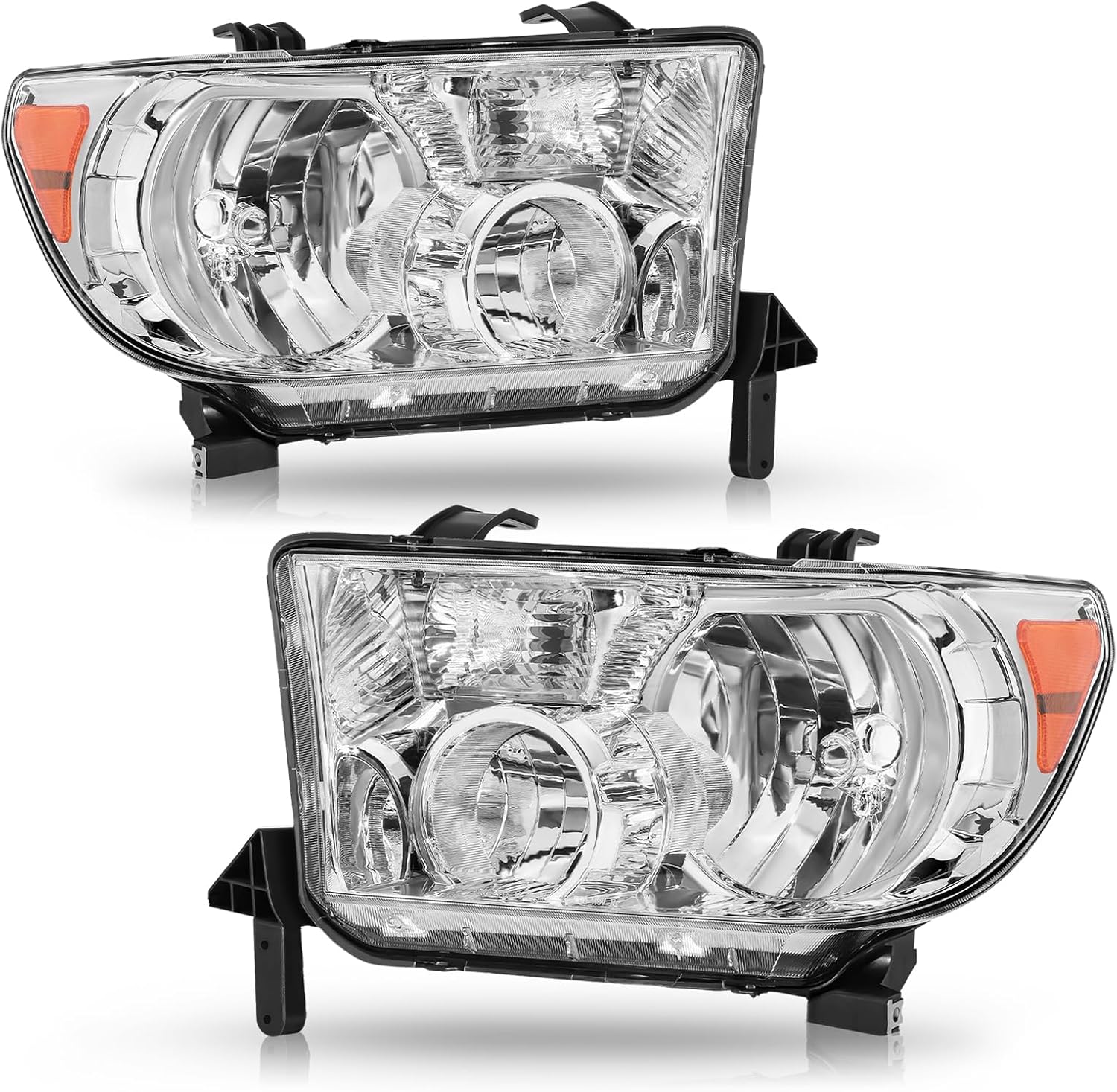 Amazon.com: ALZIRIA Headlight Assembly Fit For 2007 2008 2009 2010 2011 ...
