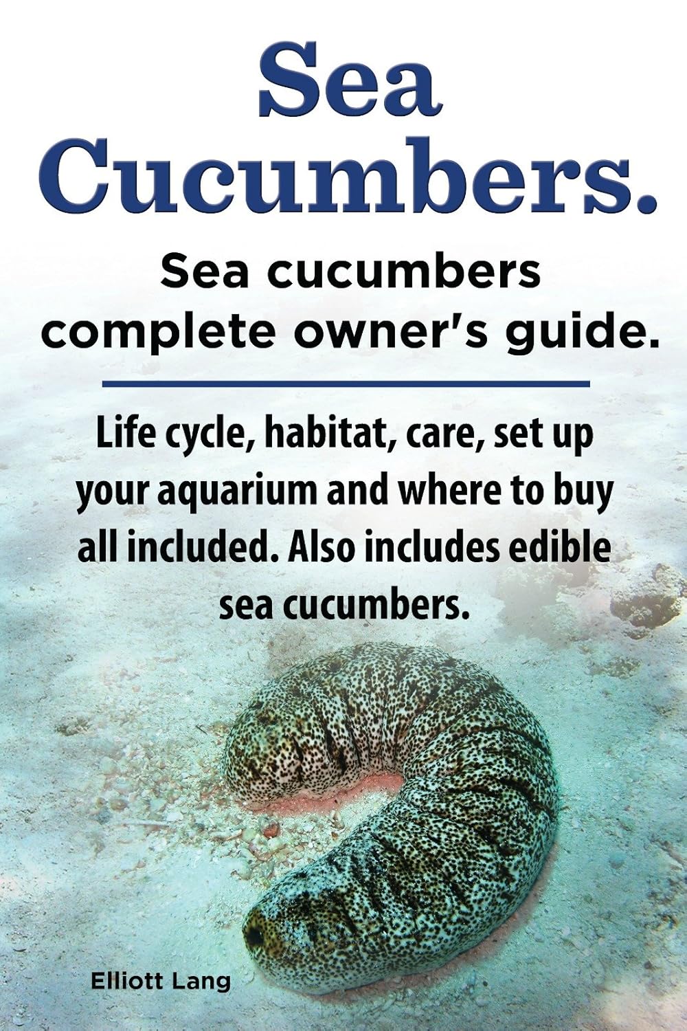 Sea Cucumbers. Sea cucumbers complete owner’s guide. Life cycle ...