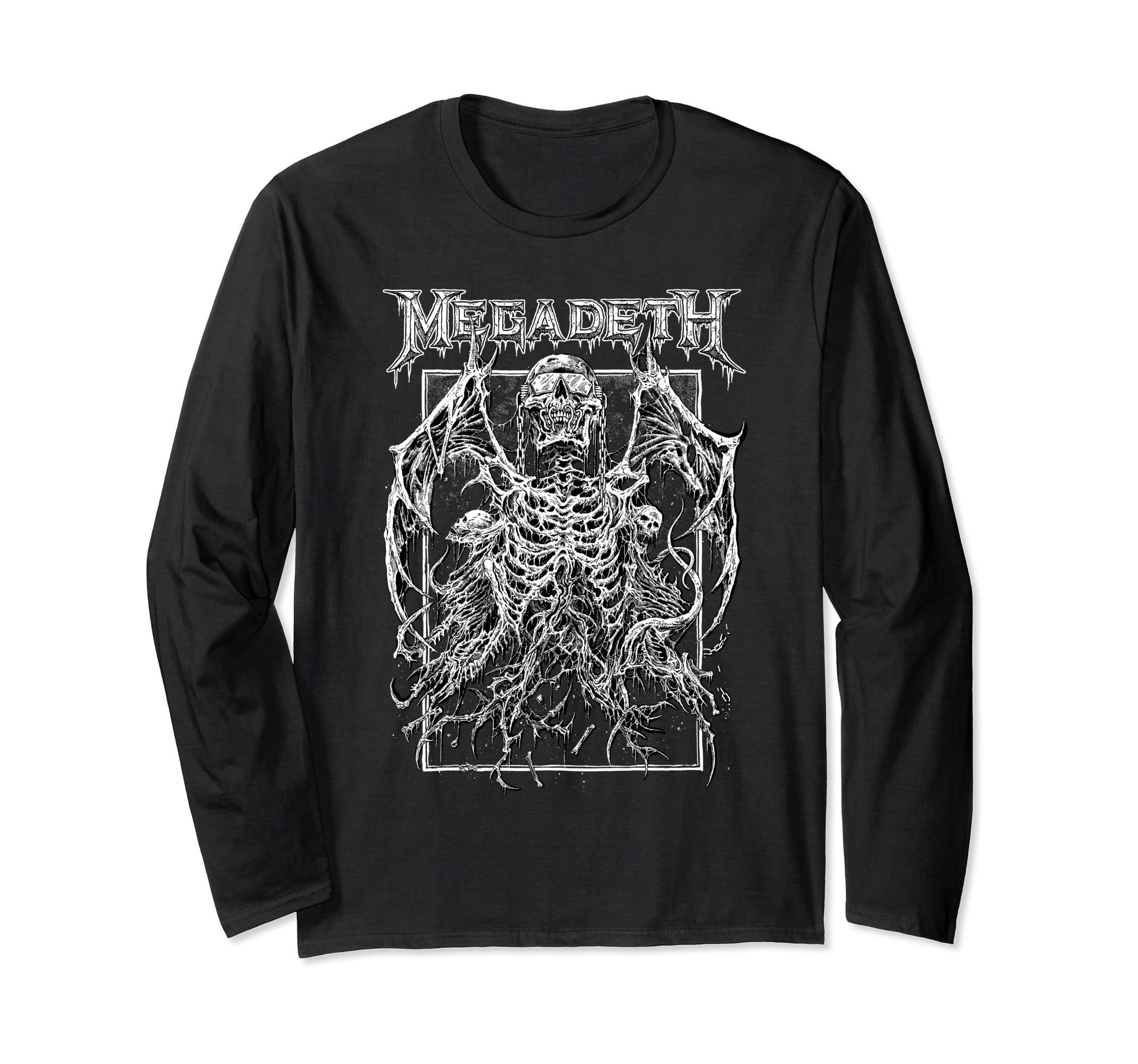 Amazon.com: Megadeth - Vic Rising Long Sleeve T-Shirt : Clothing, Shoes ...