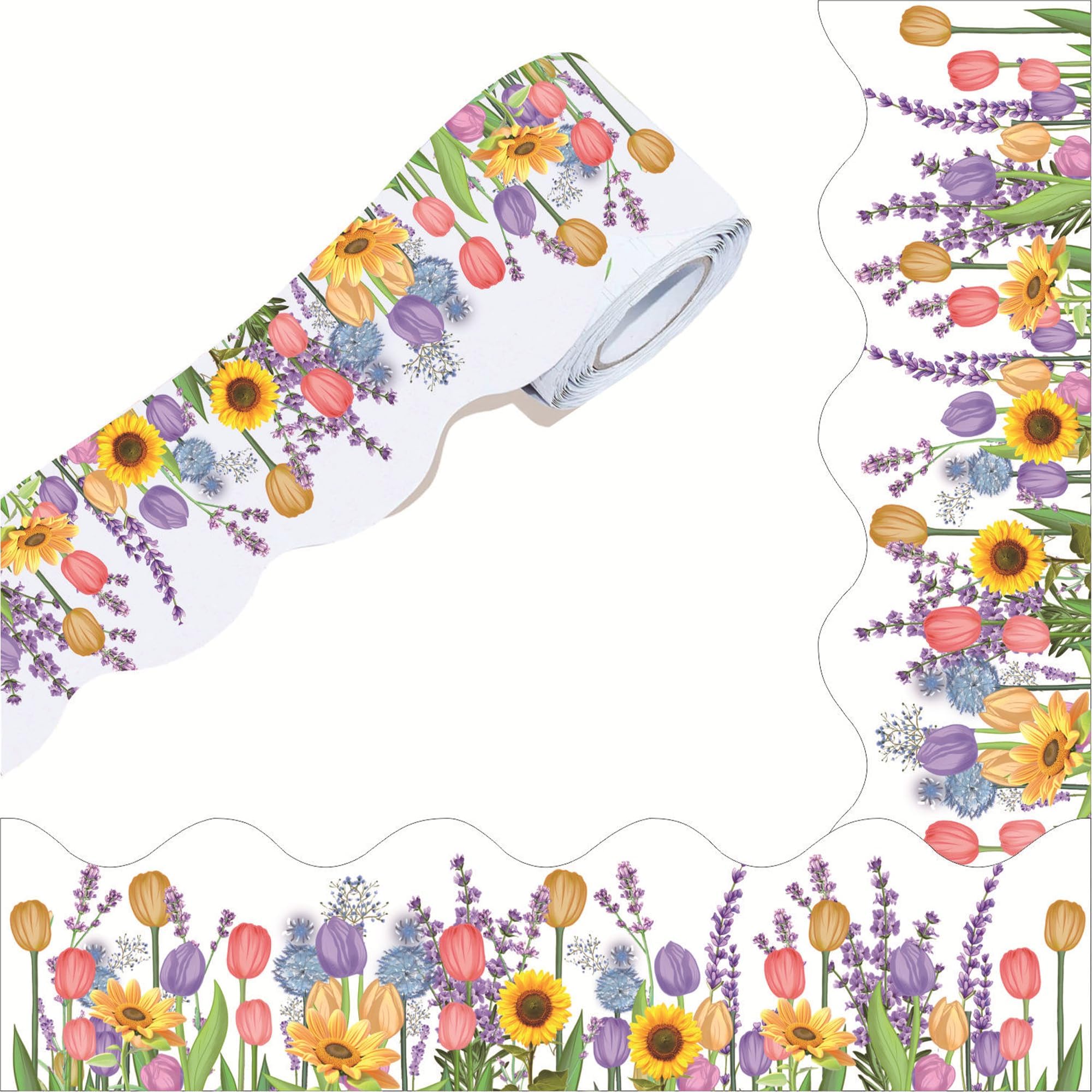 Amazon.com: Ocean Waves Bulletin Board Border Blue Turquoise Bulletin ...