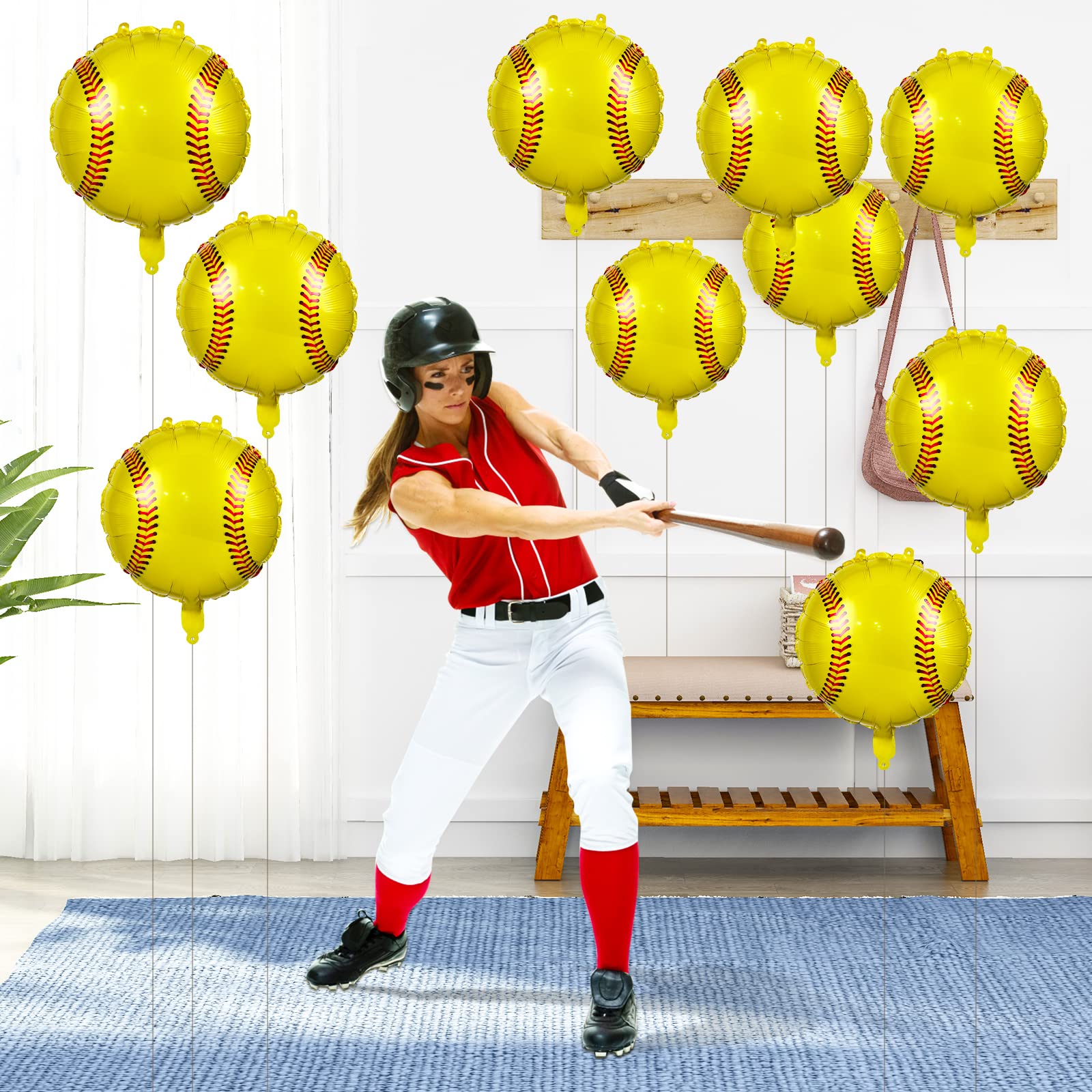 Softball Balloons