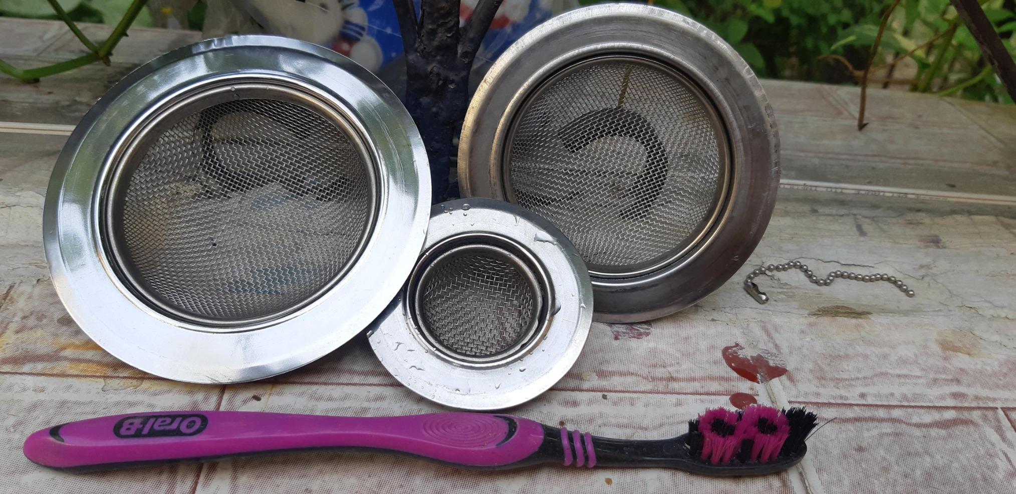 TruVeli Stainless Steel Kitchen Sink Strainer Drain Net Basin Basket ...