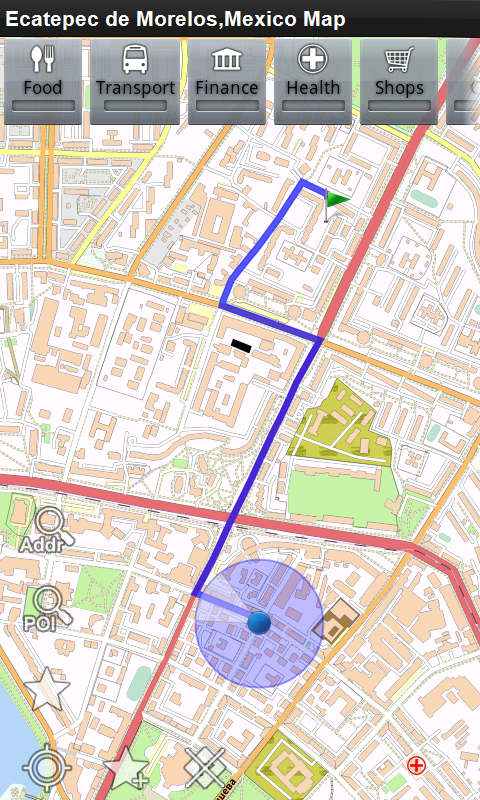 Aplicación Ecatepec de Morelos, México Mapa Offline: PLACE STARS en ...