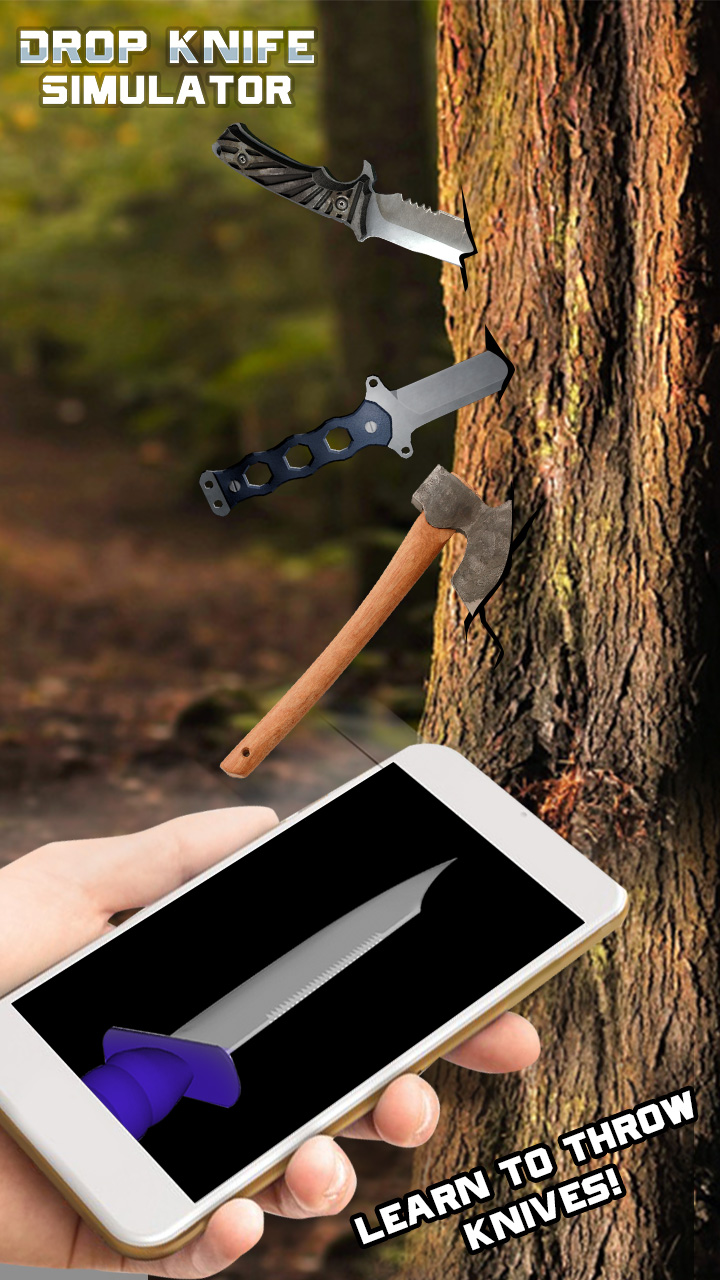 Drop Knife Simulator-Amazonアプリストアのアプリ
