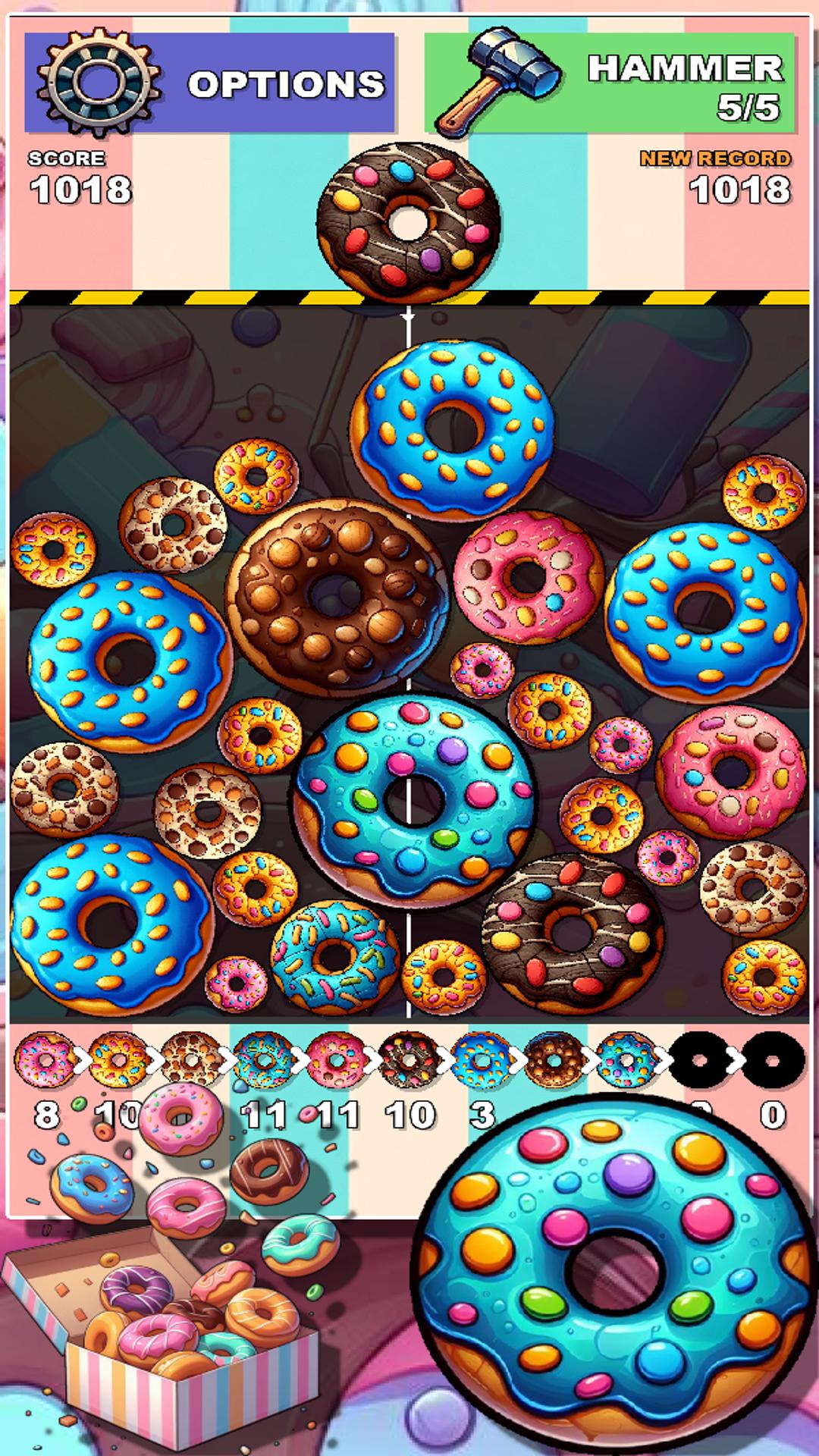 Merge Donuts - Puzzles for children / kids - [2,3,4,5,6,7,8,9,10 years ...