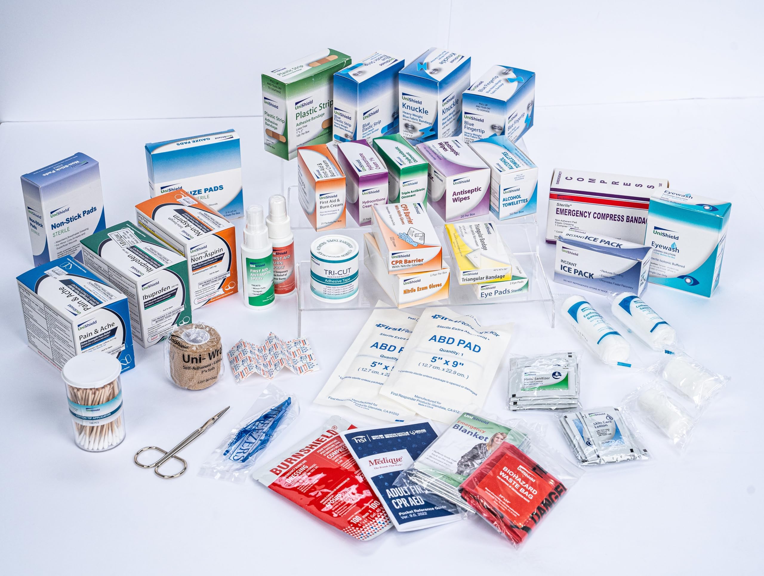 Amazon.com: Unishield Class-A First Aid Refills Medication Without ...