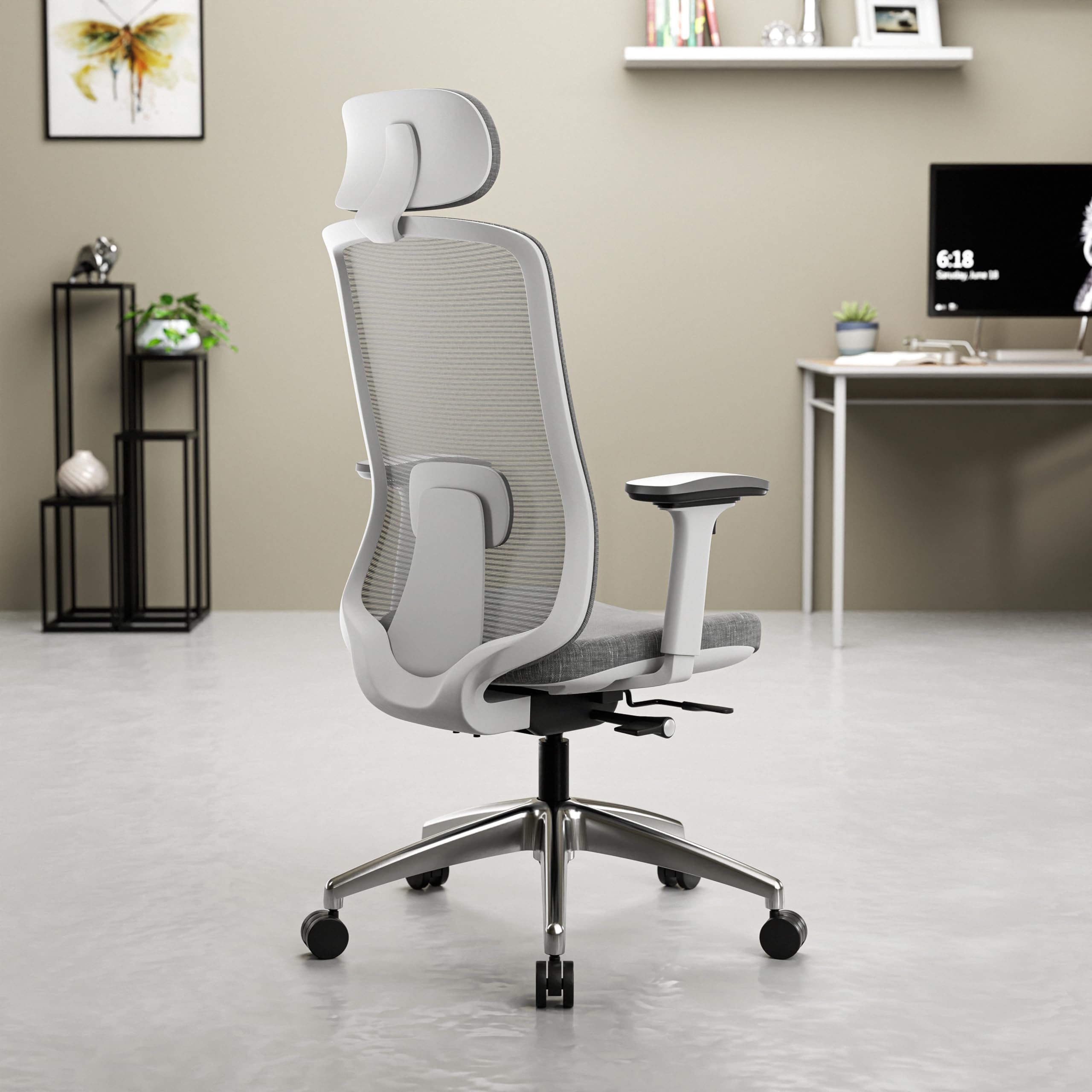 Featherlite "Helix" High Back Office Chair Designed To Adjust & DIY ...