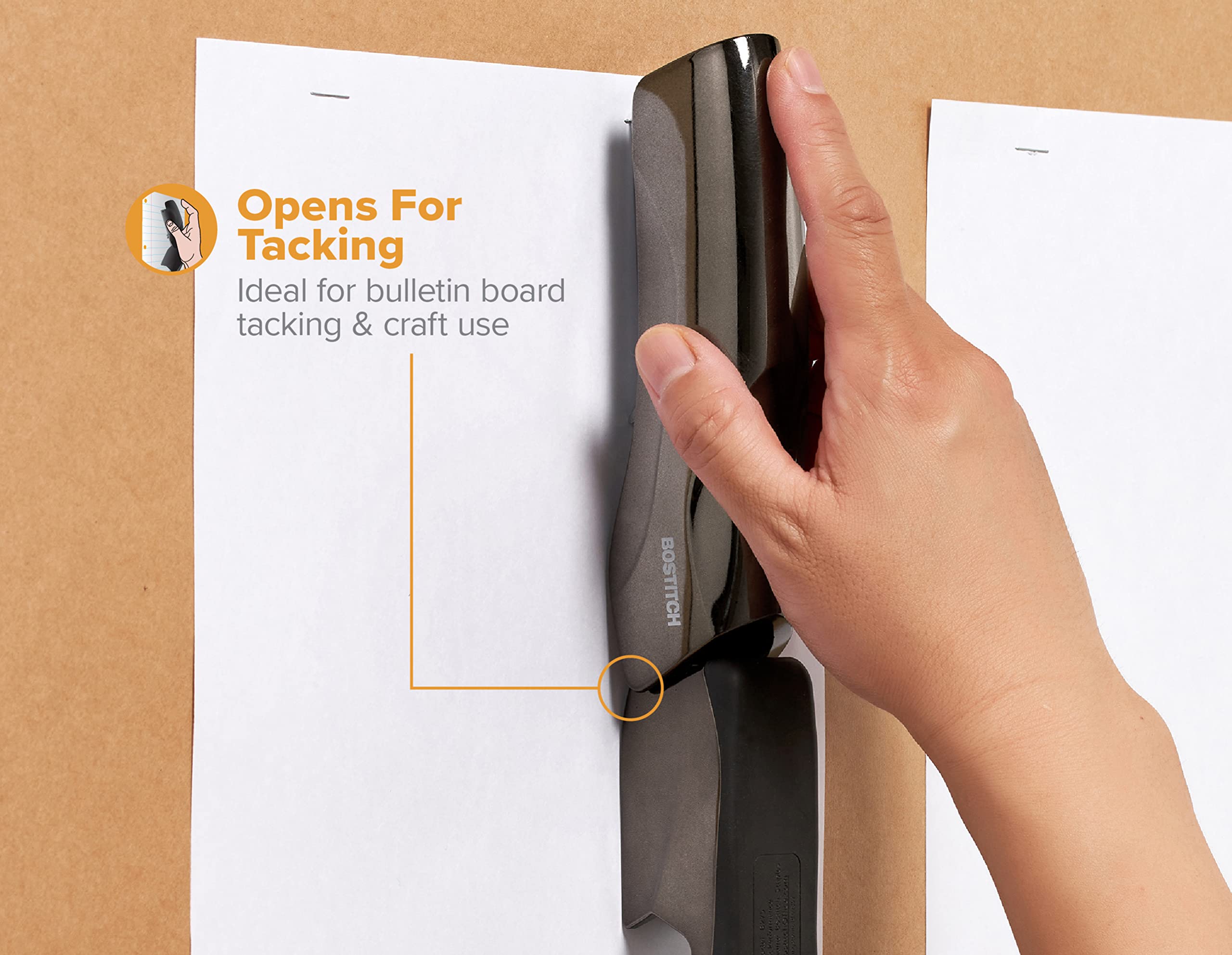 Snapklik.com : Bostitch Office Heavy Duty 40 Sheet Stapler, Small ...