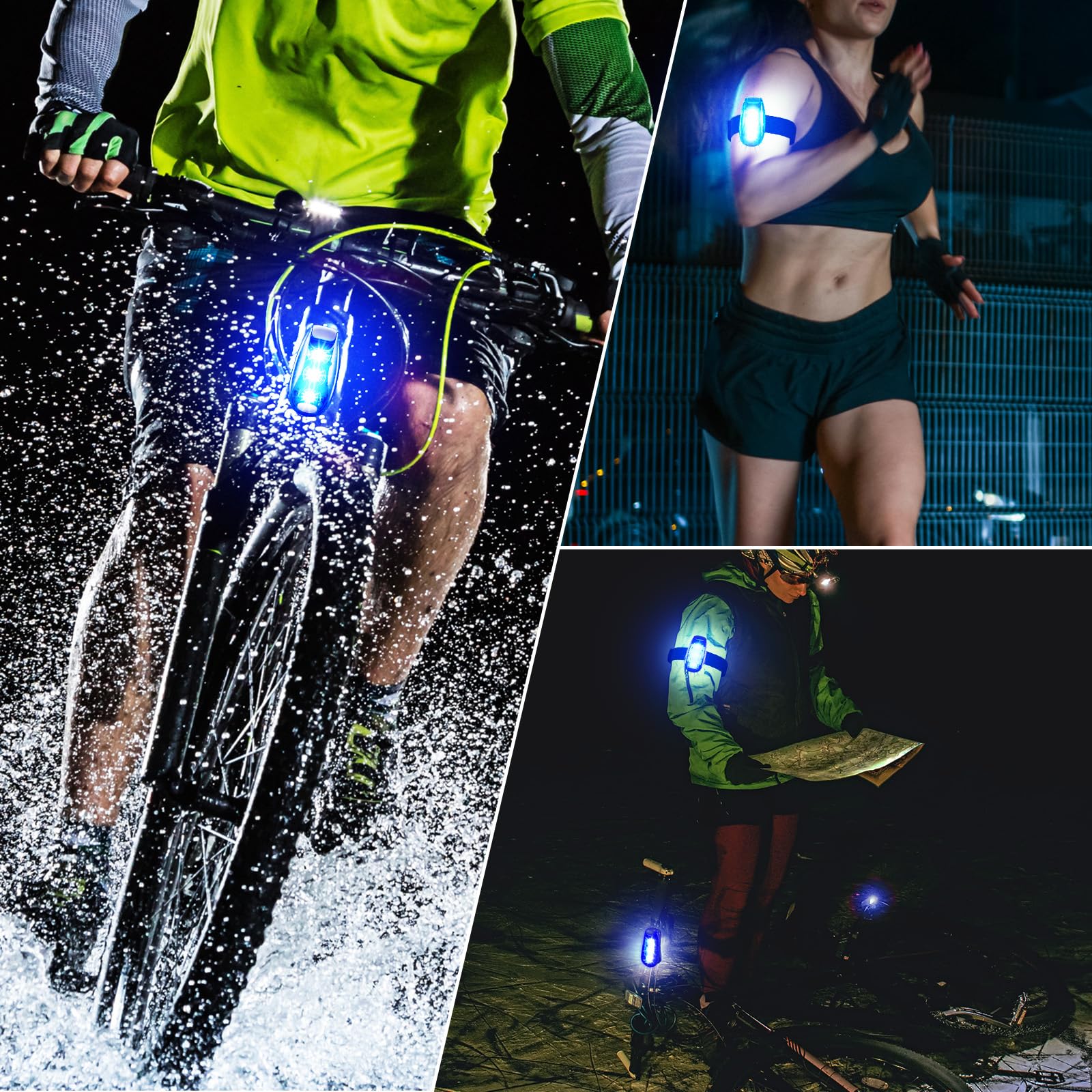 Retisee 36 Pcs LED Safety Light for Warning, Running Safety Lights for ...