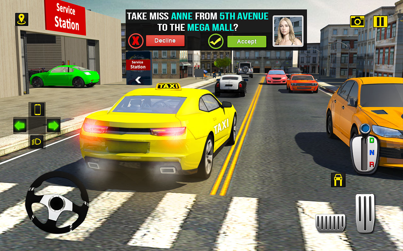 Crazy Taxi Driving Simulator 2024: NY City Cab Taxi Driver Games - App ...